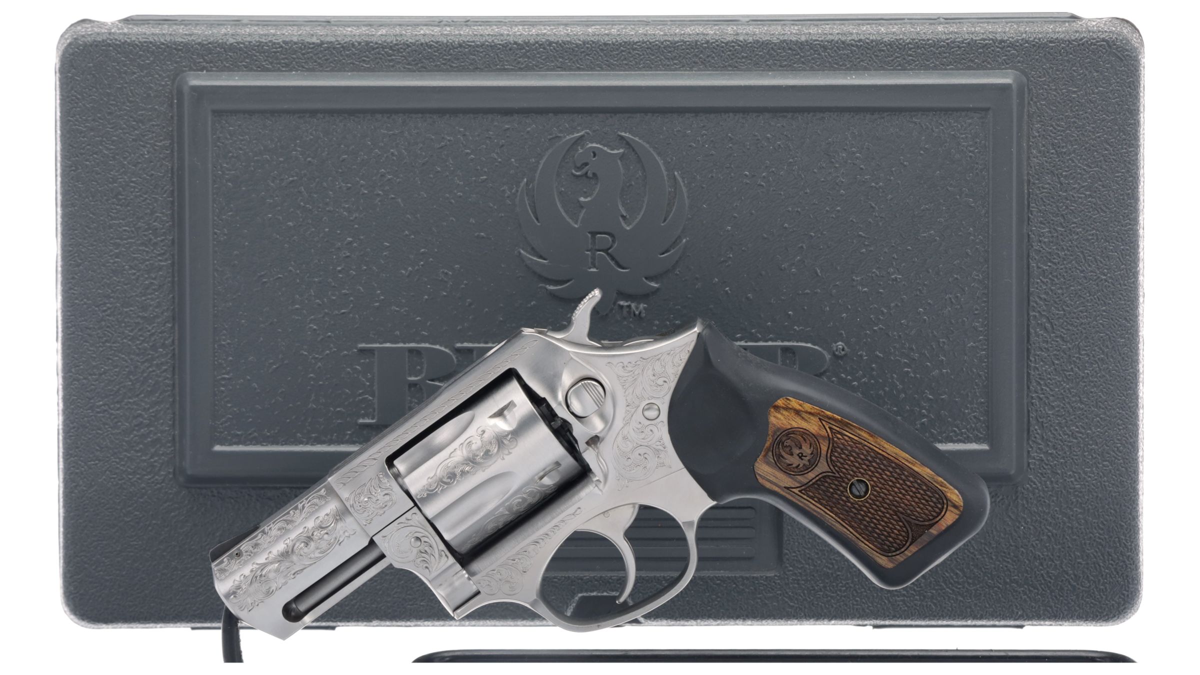 Engraved Ruger SP101 Double Action Revolver with Case | Rock Island Auction