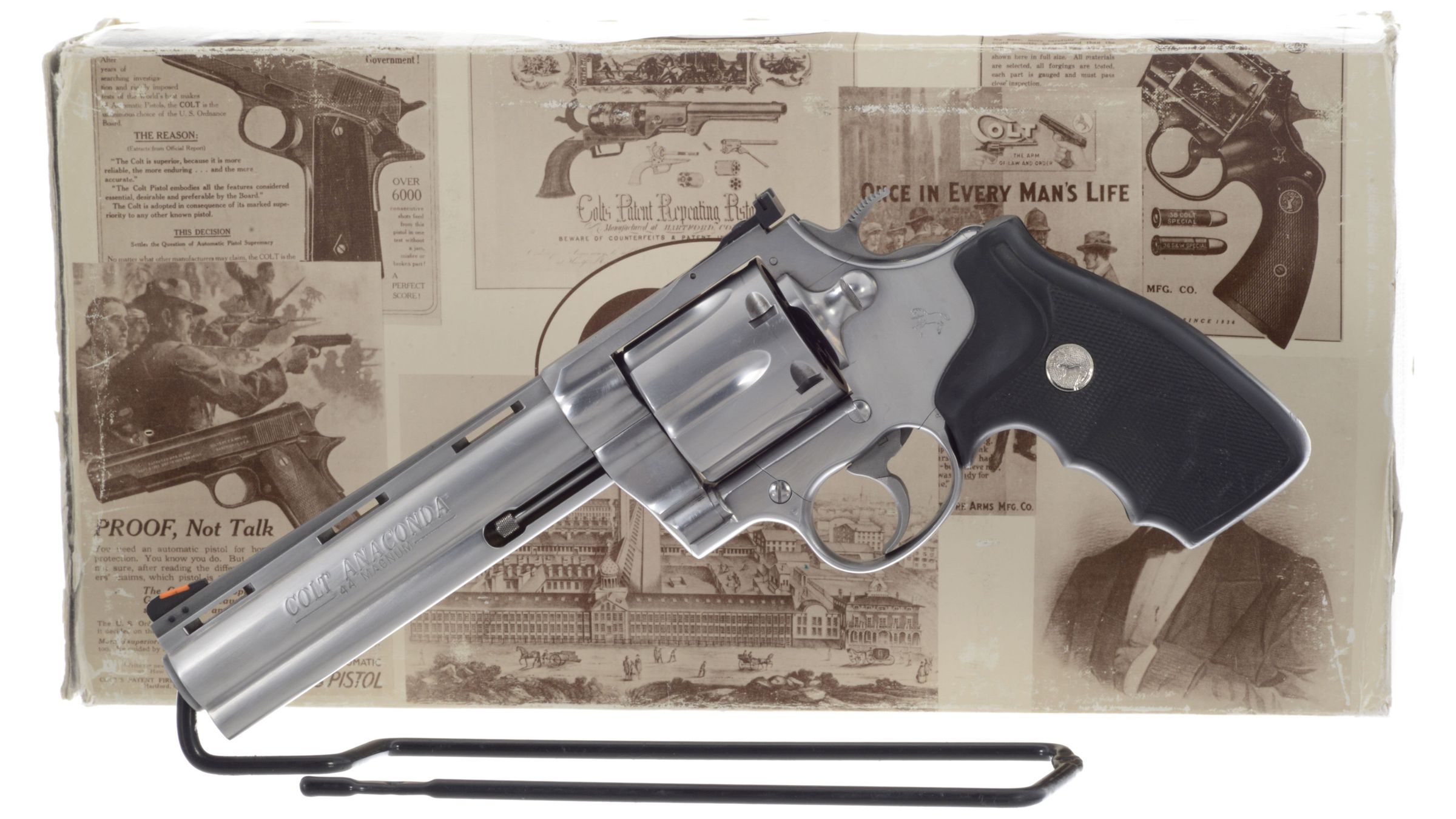 Colt Anaconda Double Action Revolver with Case | Rock Island Auction