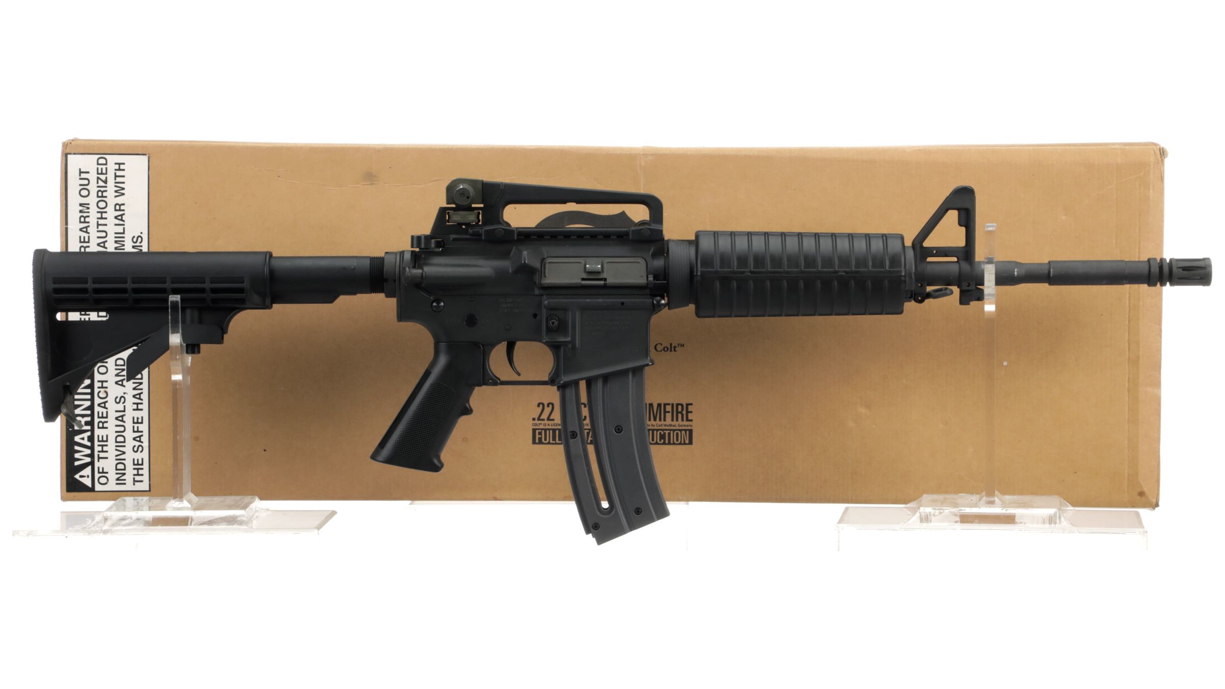 Colt/Walther M4 Semi-Automatic Rifle in .22 LR with Box | Rock Island ...