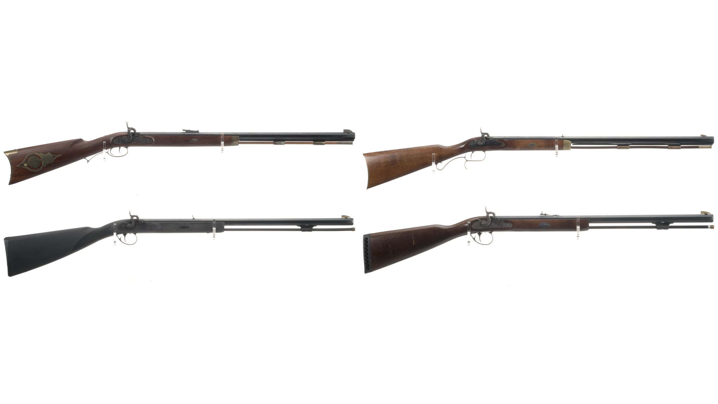 Four Percussion Rifles | Rock Island Auction
