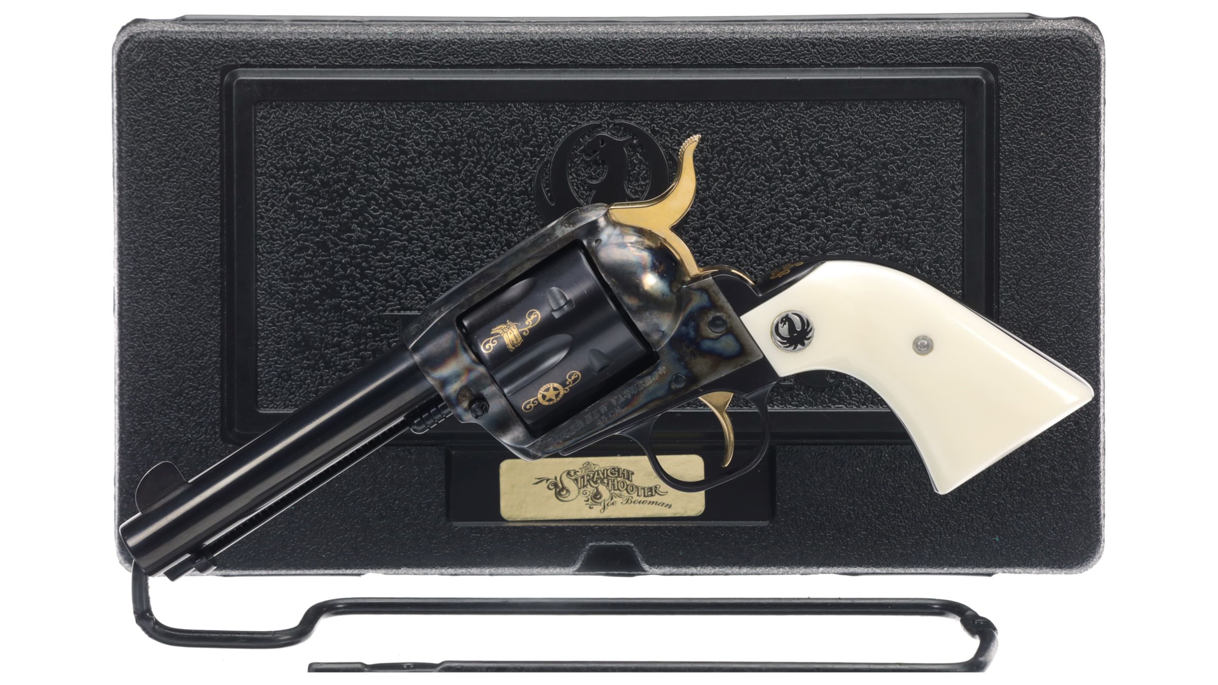 Ruger New Vaquero Joe Bowman Commemorative Revolver with Case | Rock ...