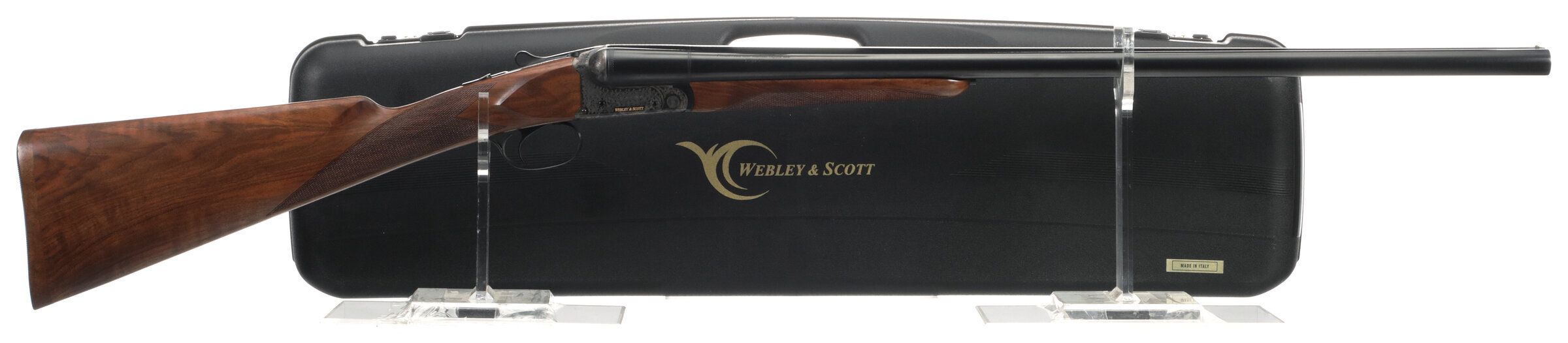 Webley & Scott Model 712 Double Barrel Shotgun with Case | Rock Island ...