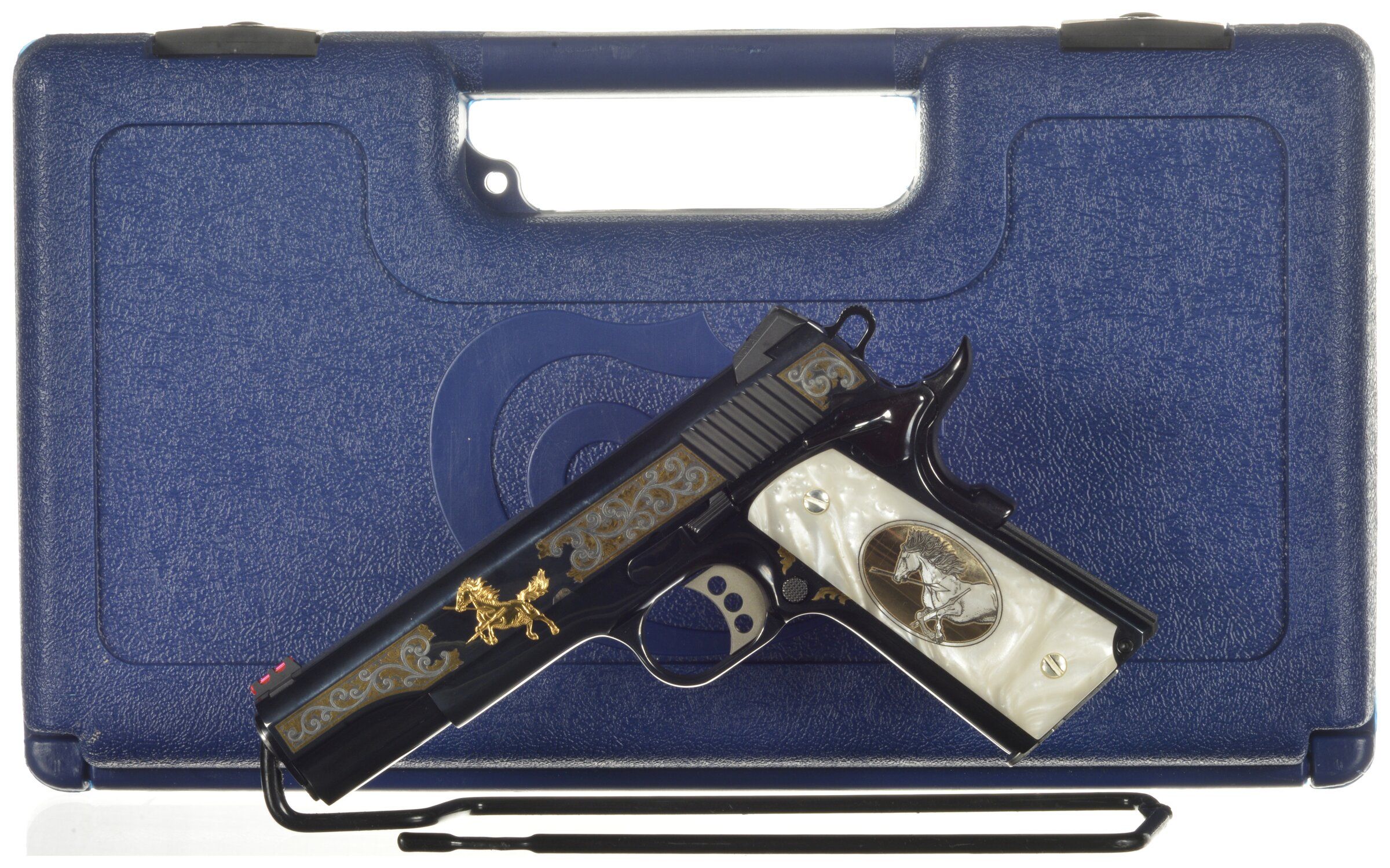 Colt "El Potro Rampante" Government Model Series 70 Pistol | Rock ...