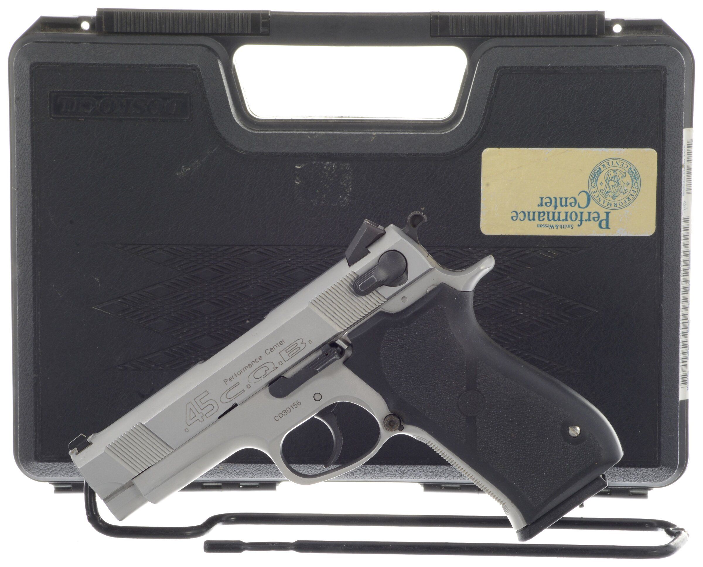 Smith & Wesson 4566 Performance Center .45 CQB Pistol with Case | Rock ...