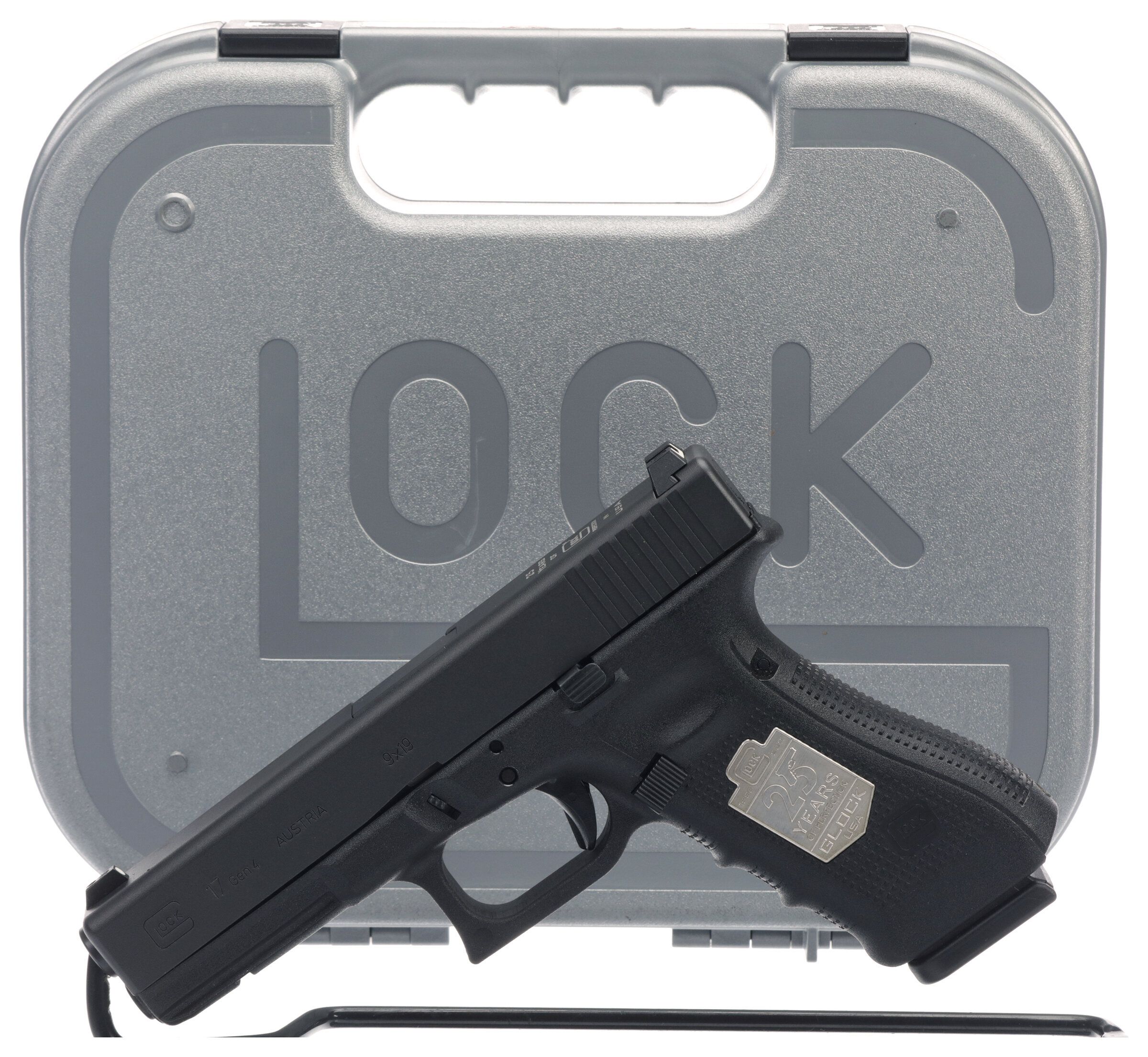 Glock Model 17 Gen 4 25th Anniversary Commemorative Pistol | Rock ...