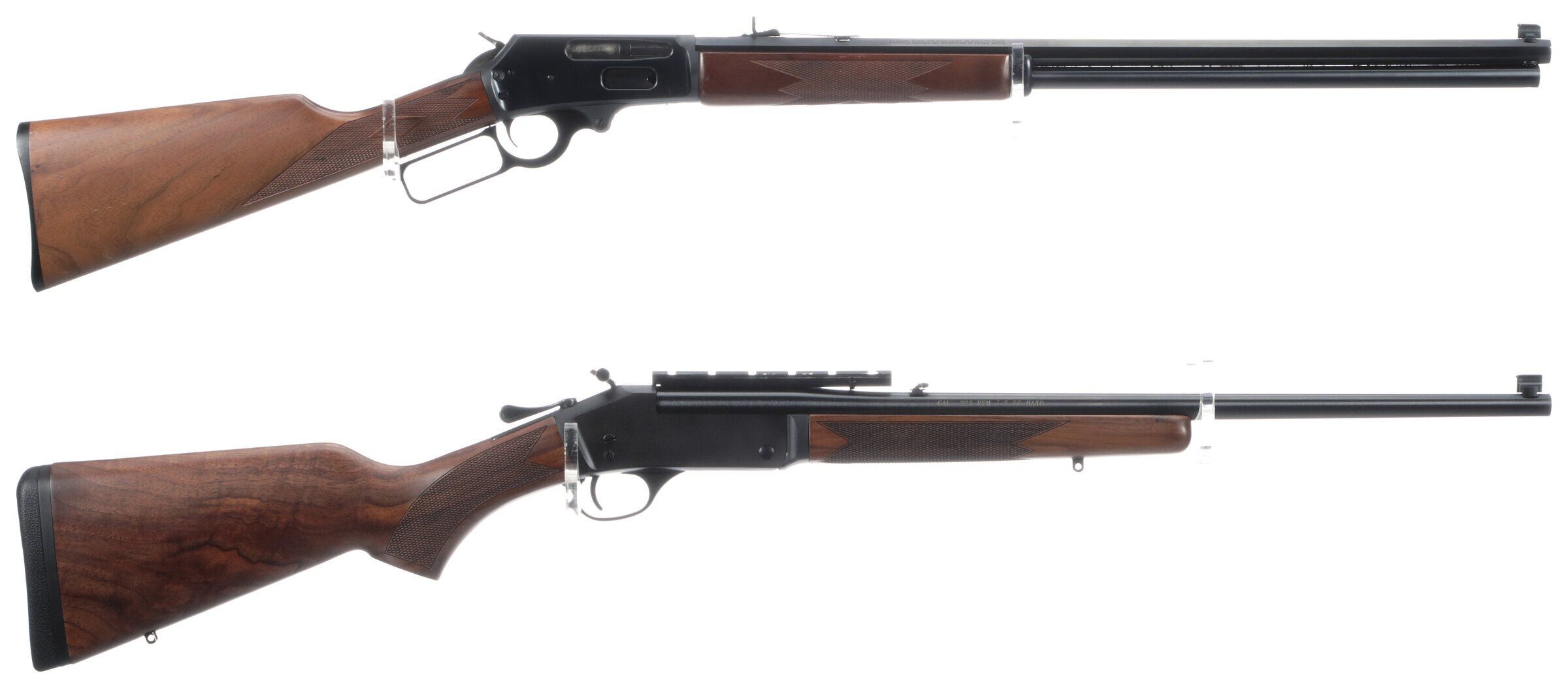 Two Rifles | Rock Island Auction