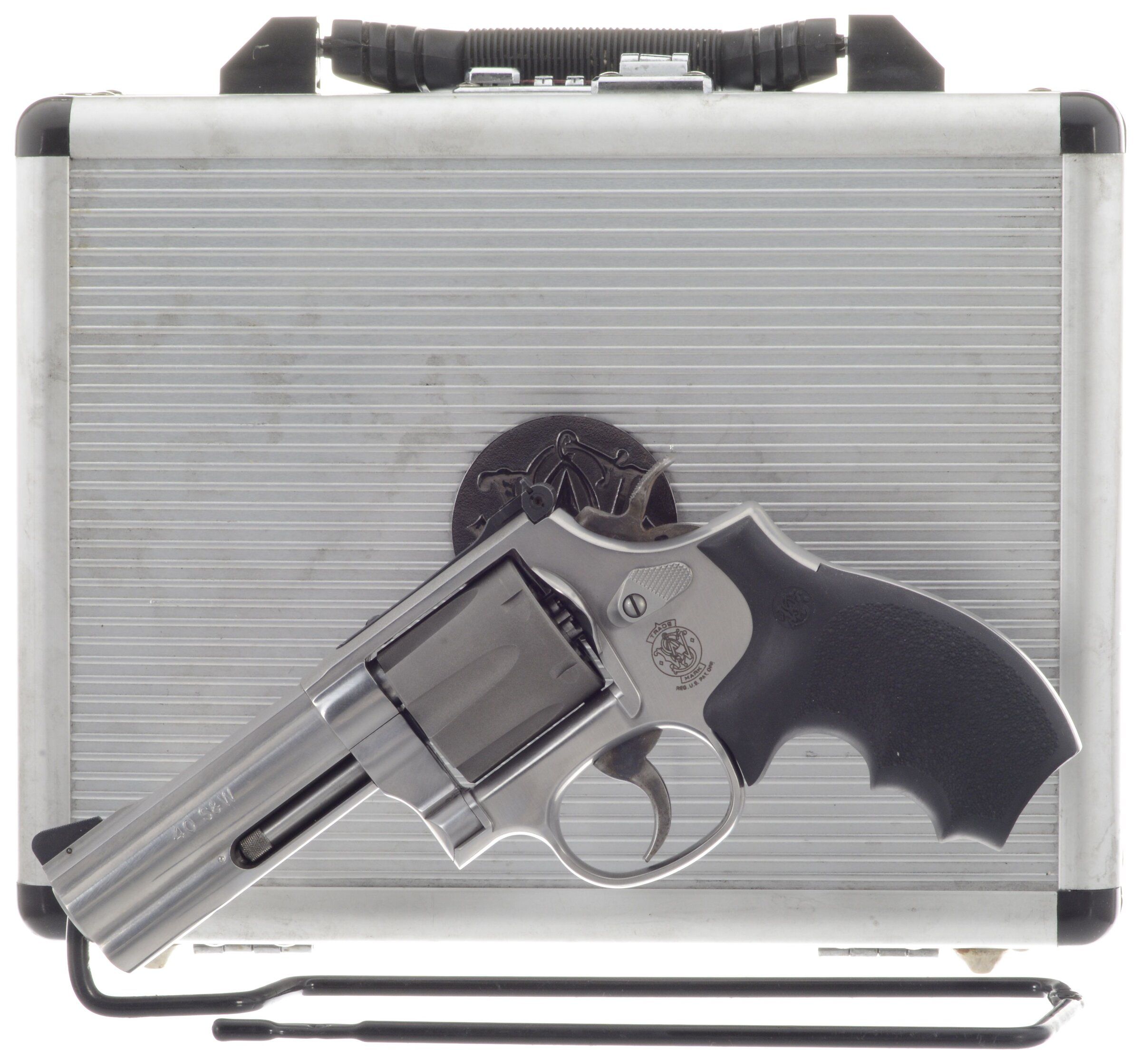 Rare Smith & Wesson Model 646 Double Action Revolver with Case | Rock ...