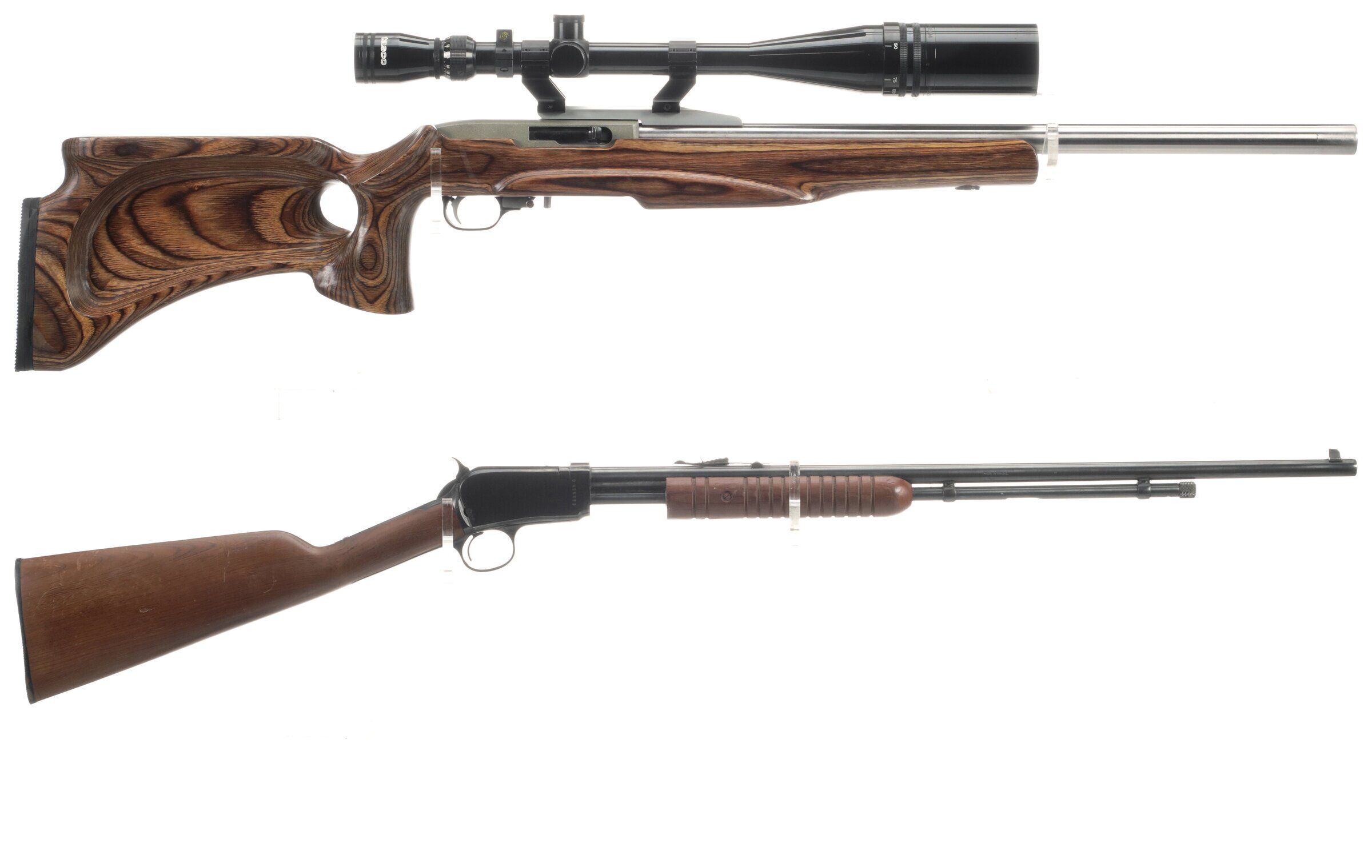 Two Rifles | Rock Island Auction