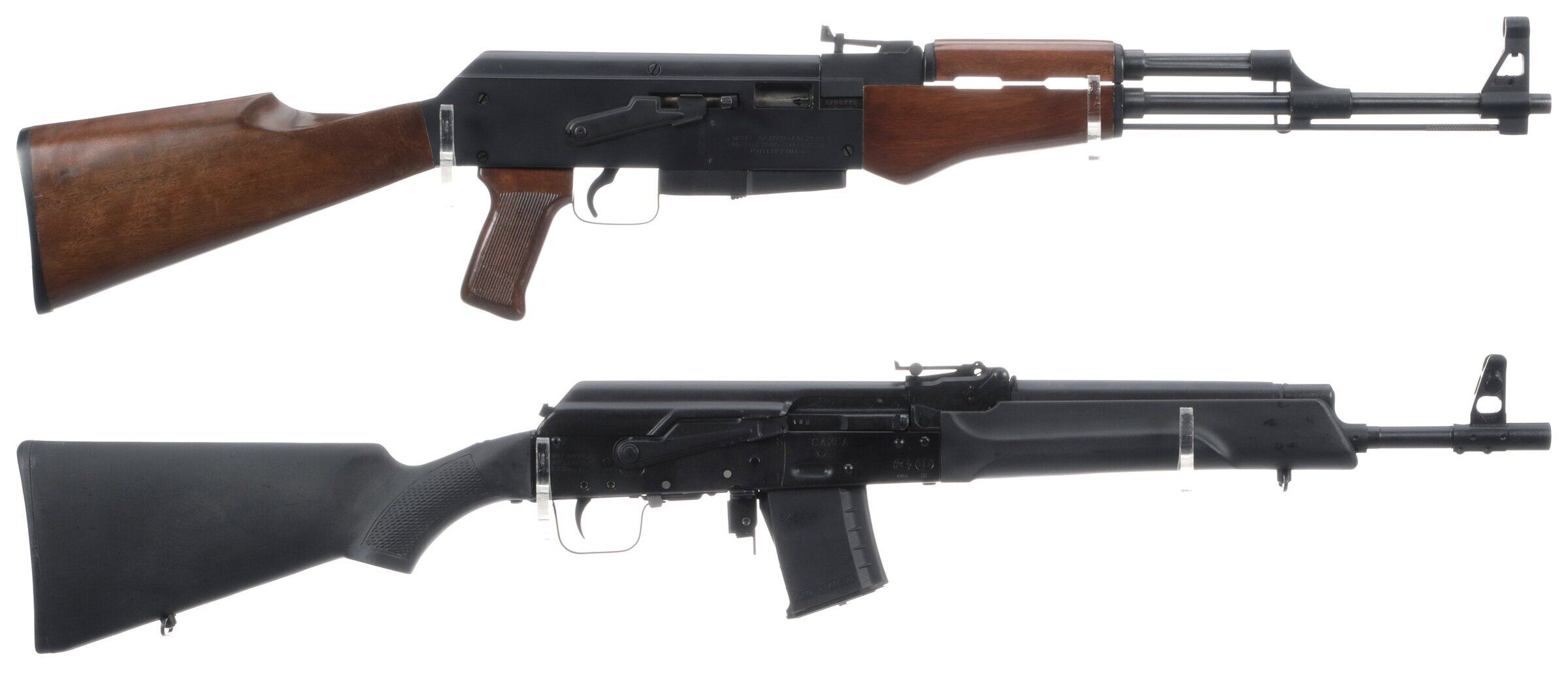 Two AK Pattern Semi-Automatic Rifles | Rock Island Auction