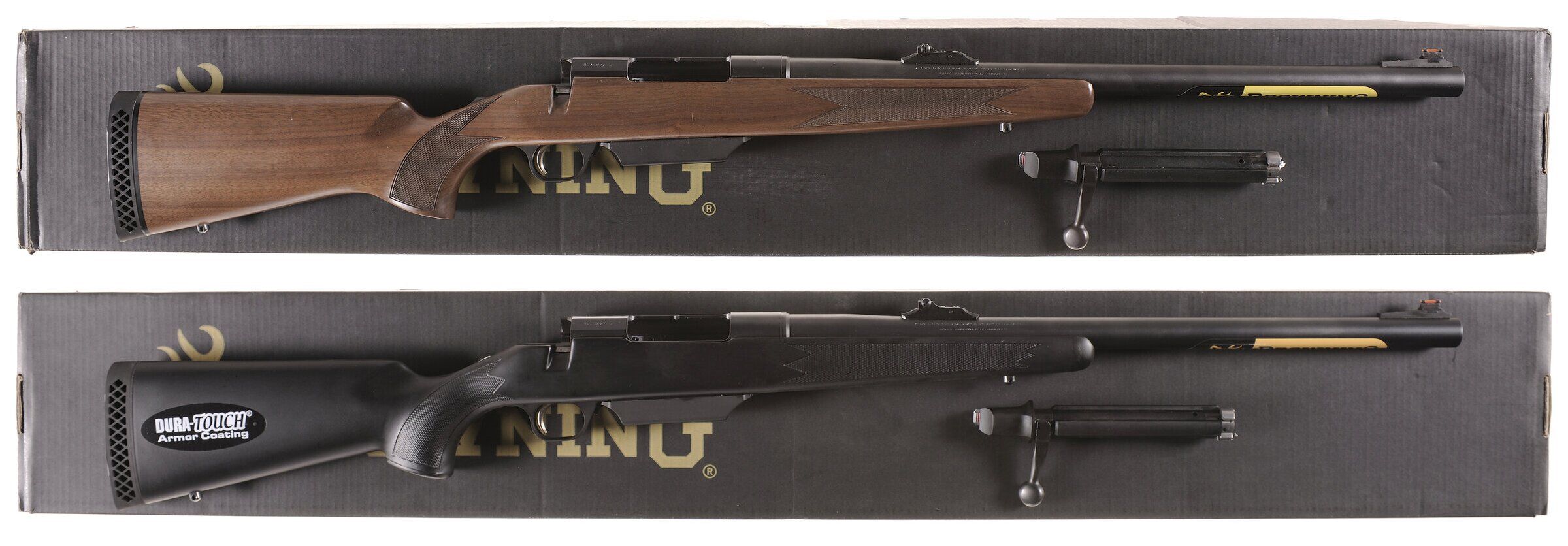 Two Browning A Bolt Bolt Action Shotguns With Boxes Rock Island Auction