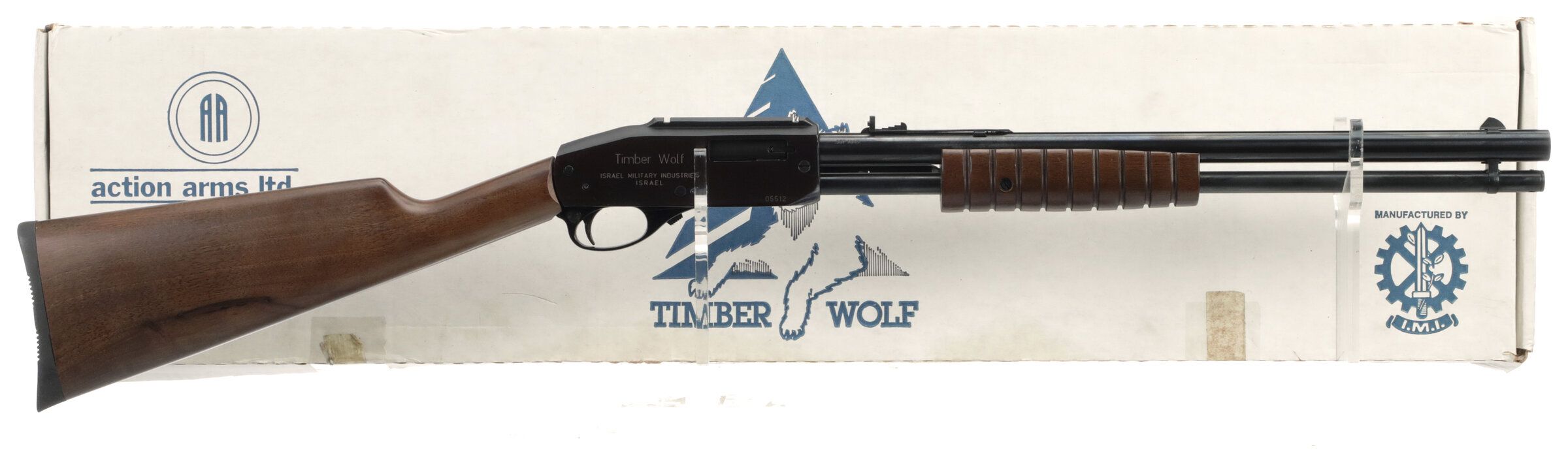 I.M.I./Action Arms Timber Wolf Slide Action Rifle with Box | Rock ...