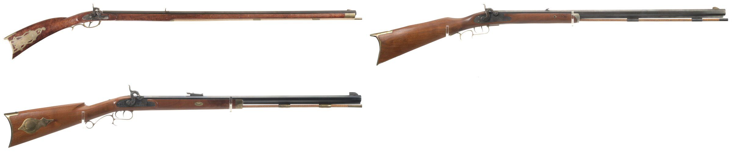 Three Contemporary Percussion Rifles | Rock Island Auction