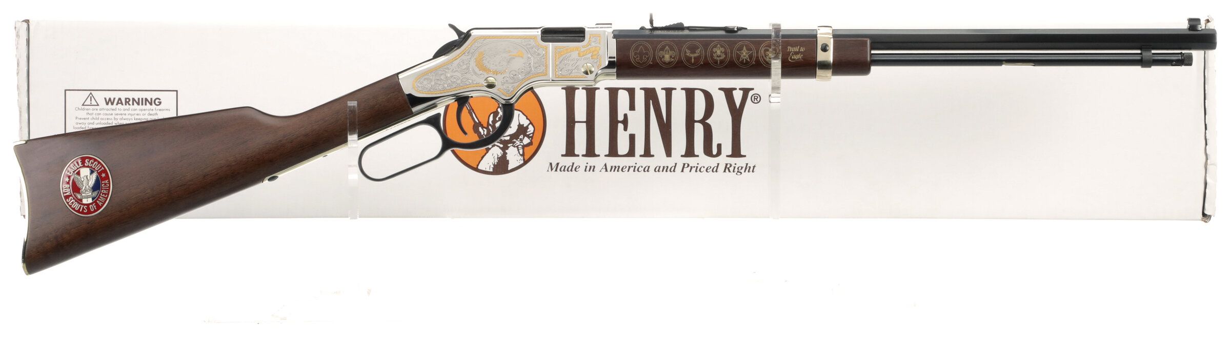 Henry Repeating Arms Model H004ES Golden Boy Eagle Scout Rifle | Rock ...