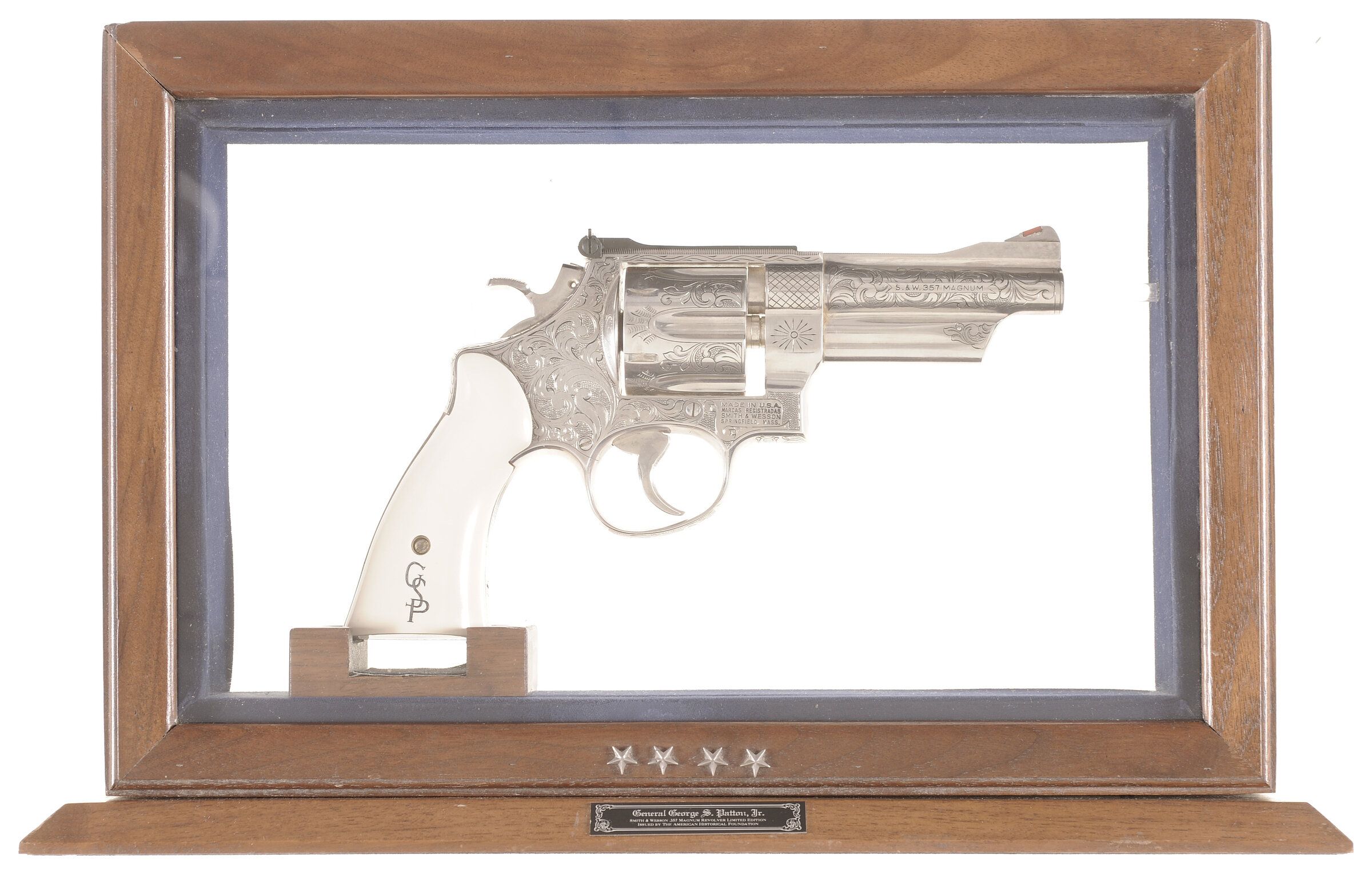 Smith & Wesson Model 27-5 General Patton Revolver with Case | Rock ...