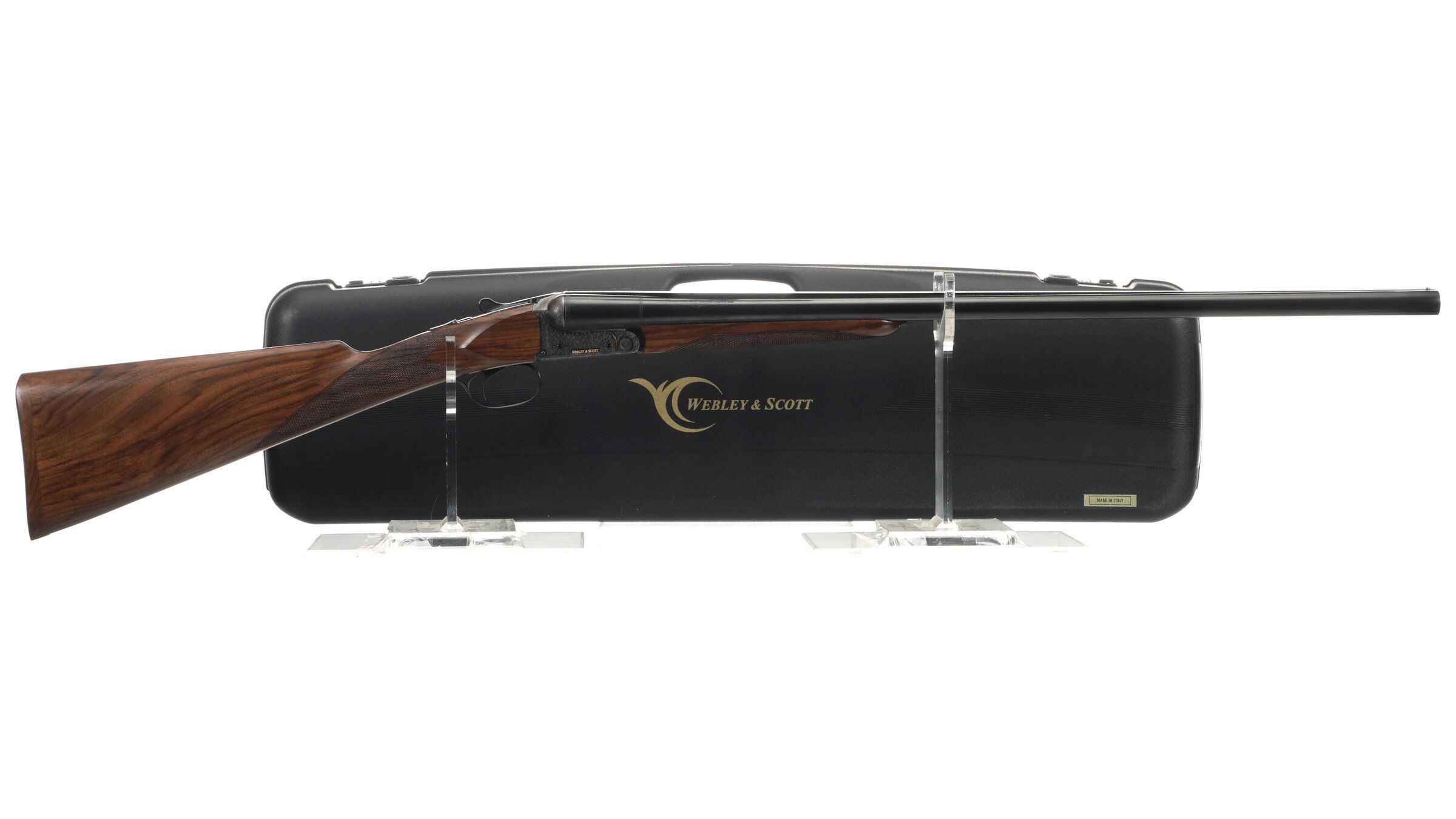 Webley & Scott Model 712 Double Barrel Shotgun with Case | Rock Island ...