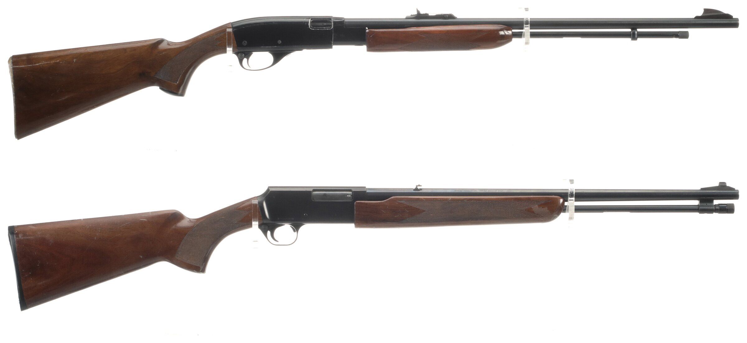 Two Slide Action Rifles | Rock Island Auction
