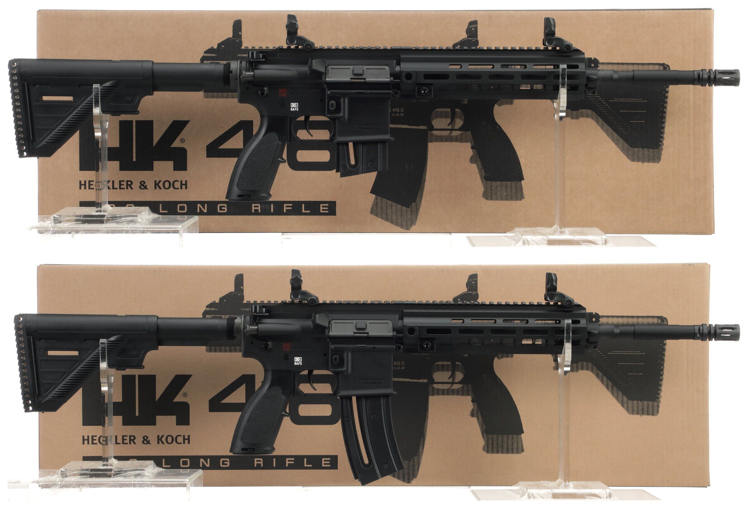 Two Heckler & Koch Model HK 416 D Semi-Automatic Rifles | Rock Island ...