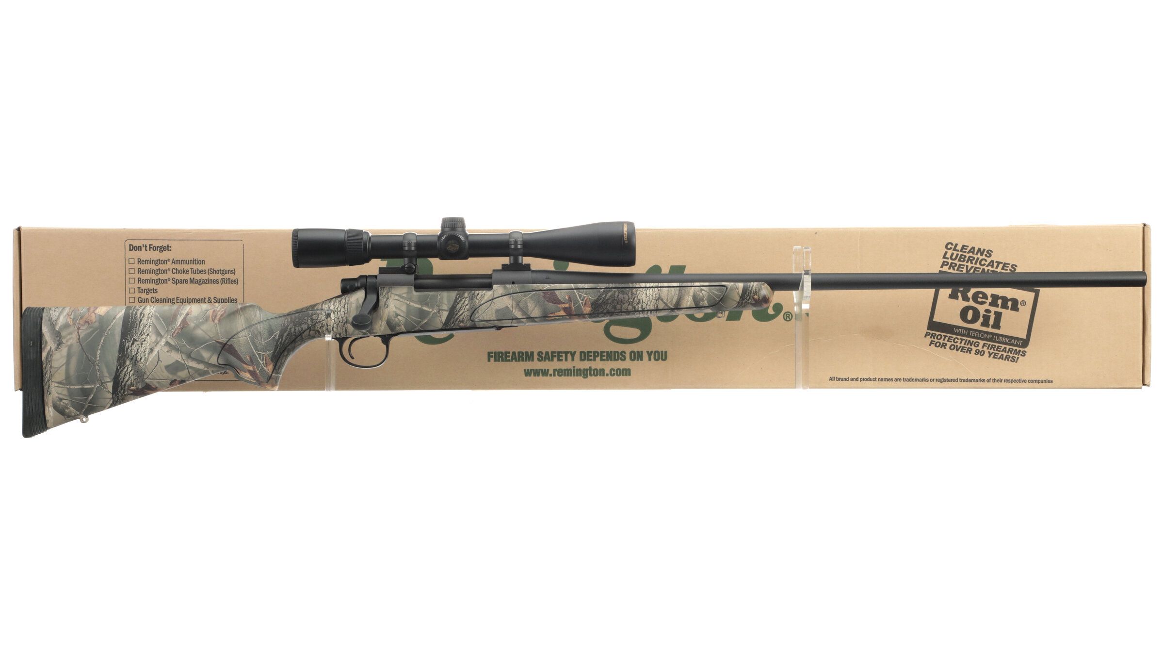 Remington Model 700 SPS Buckmaster Rifle with Box and Scope | Rock ...