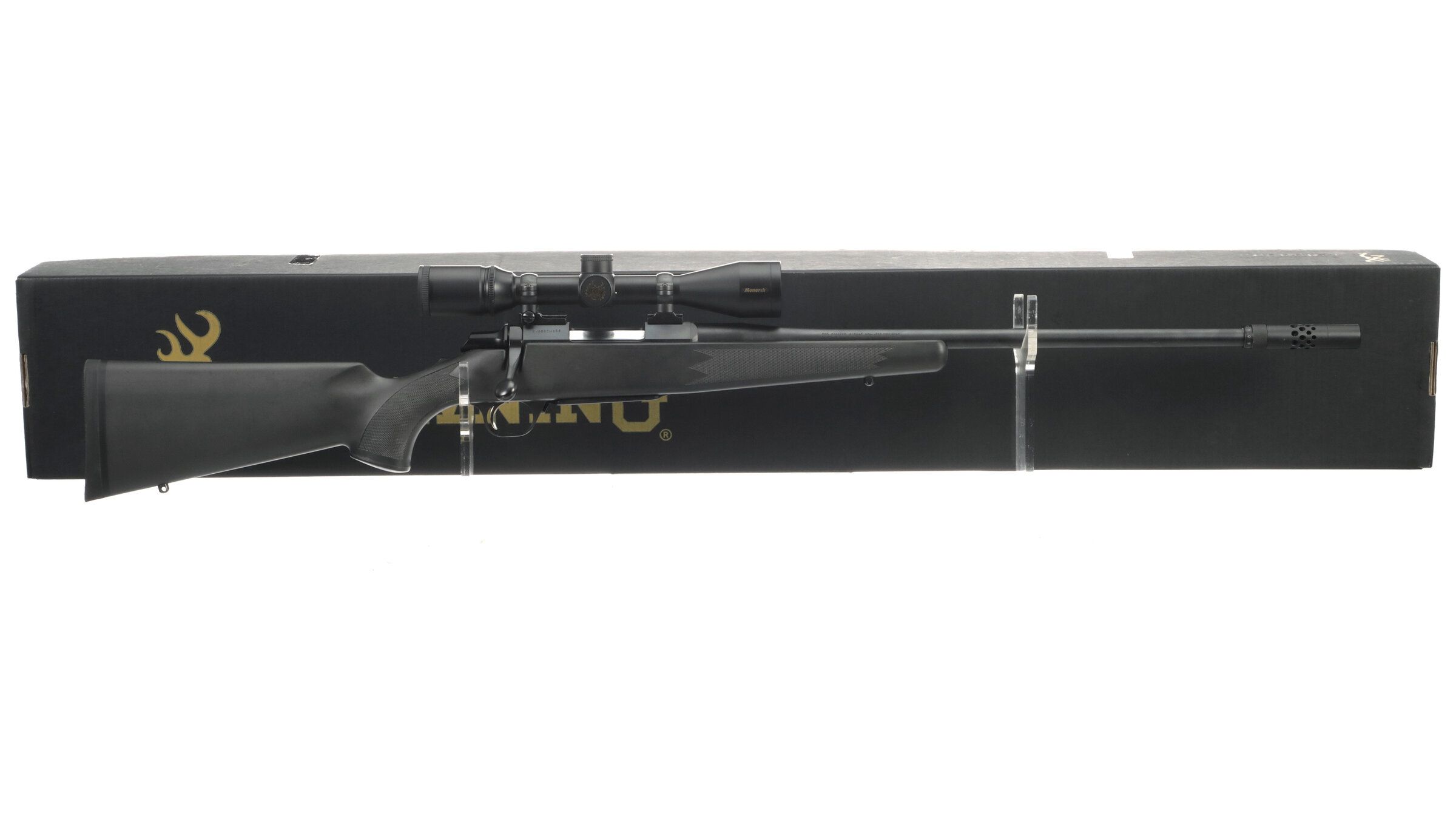 Browning A-Bolt II Boss Bolt Action Rifle with Box and Scope | Rock ...