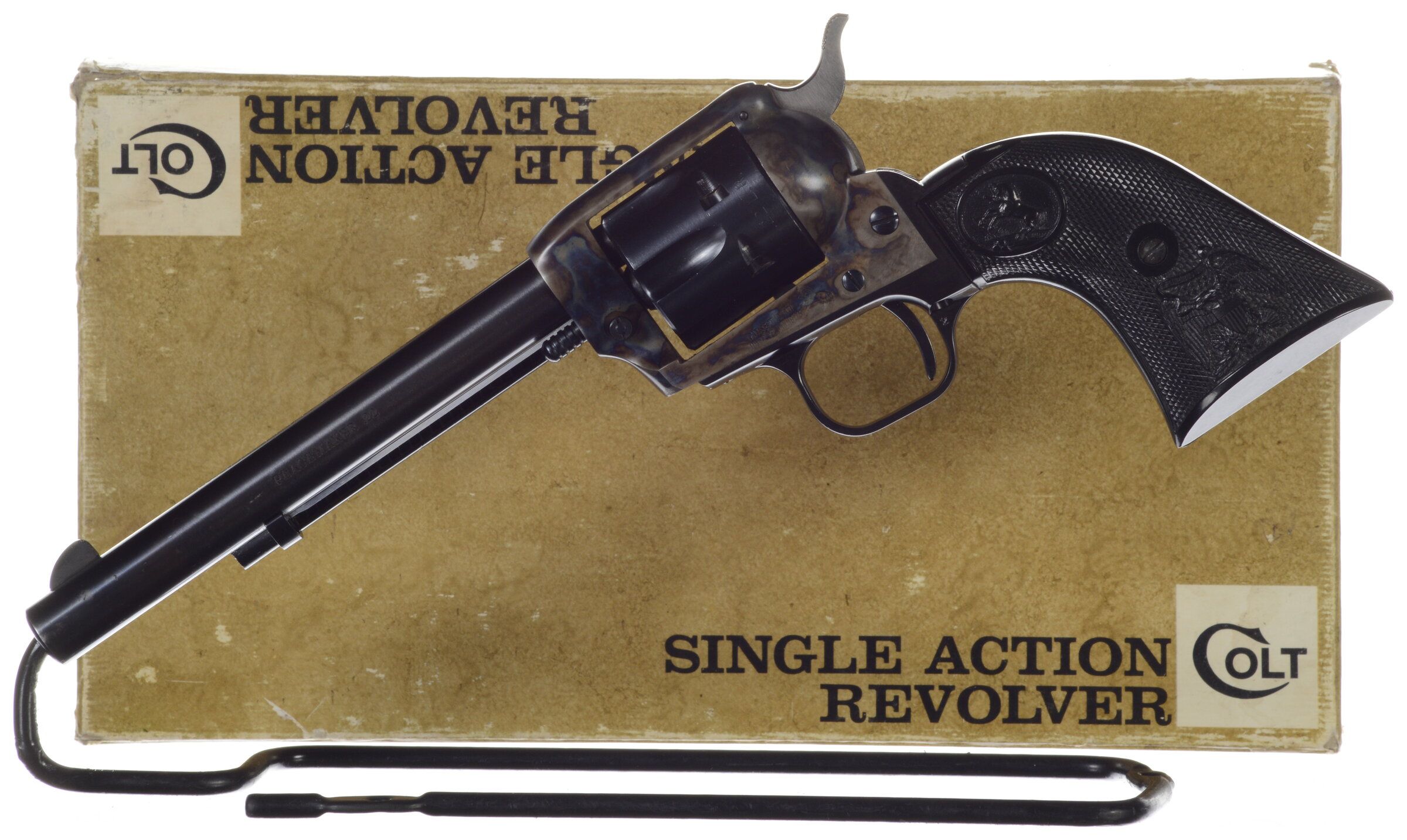 Colt Peacemaker .22 Single Action Revolver with Box | Rock Island Auction