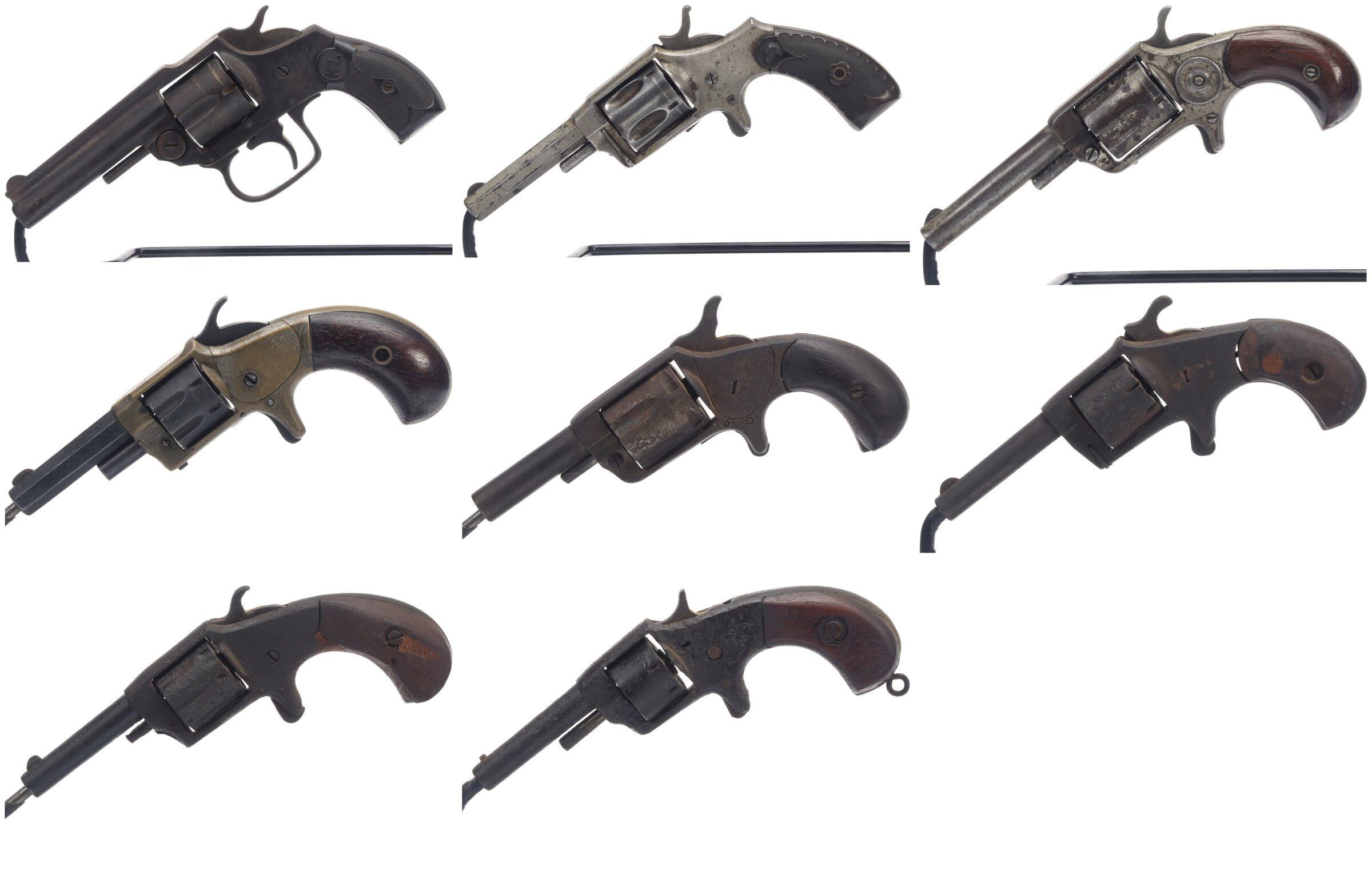 Eight Revolvers -A) Unknown Single Action Revolver | Rock Island Auction