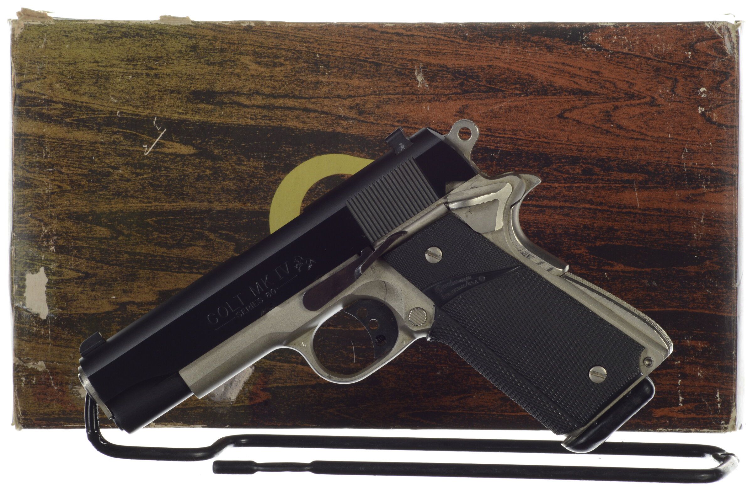 Colt MK IV Series 80 Combat Commander Pistol with Box | Rock Island Auction
