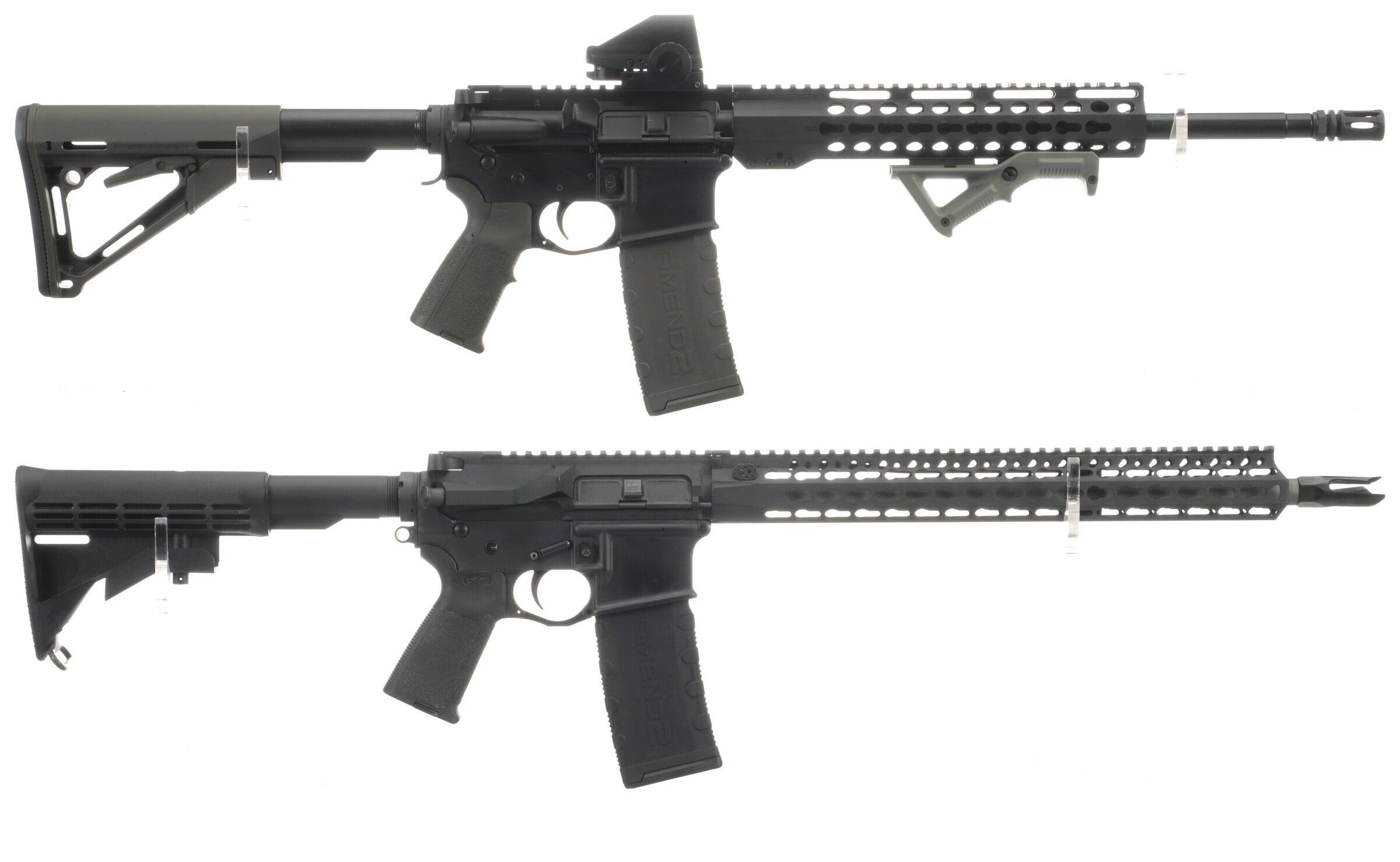 Two Anderson Manufacturing AM-15 Semi-Automatic Rifles | Rock Island ...