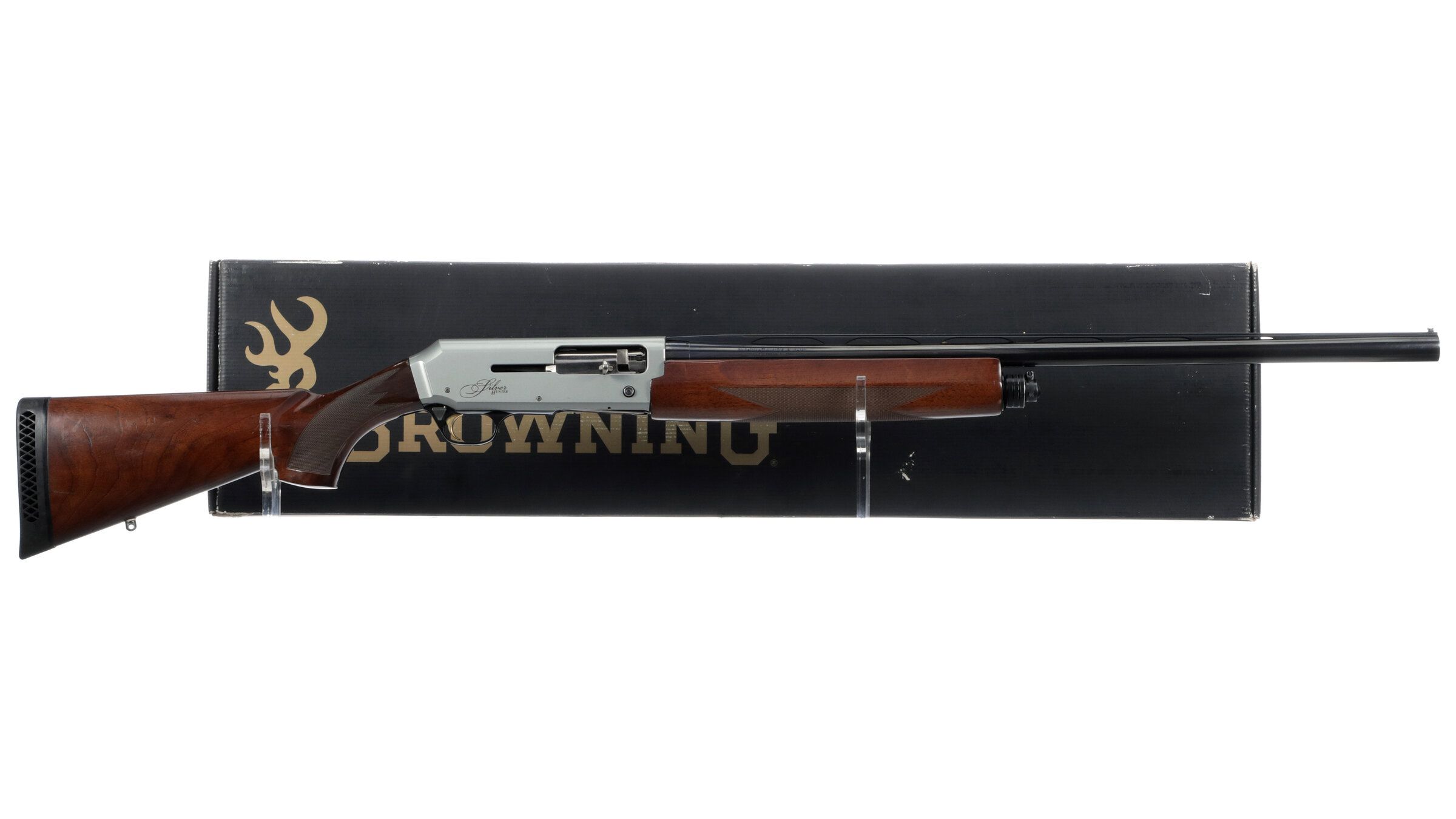 Browning Silver Hunter Semi-Automatic Shotgun with Box | Rock Island ...