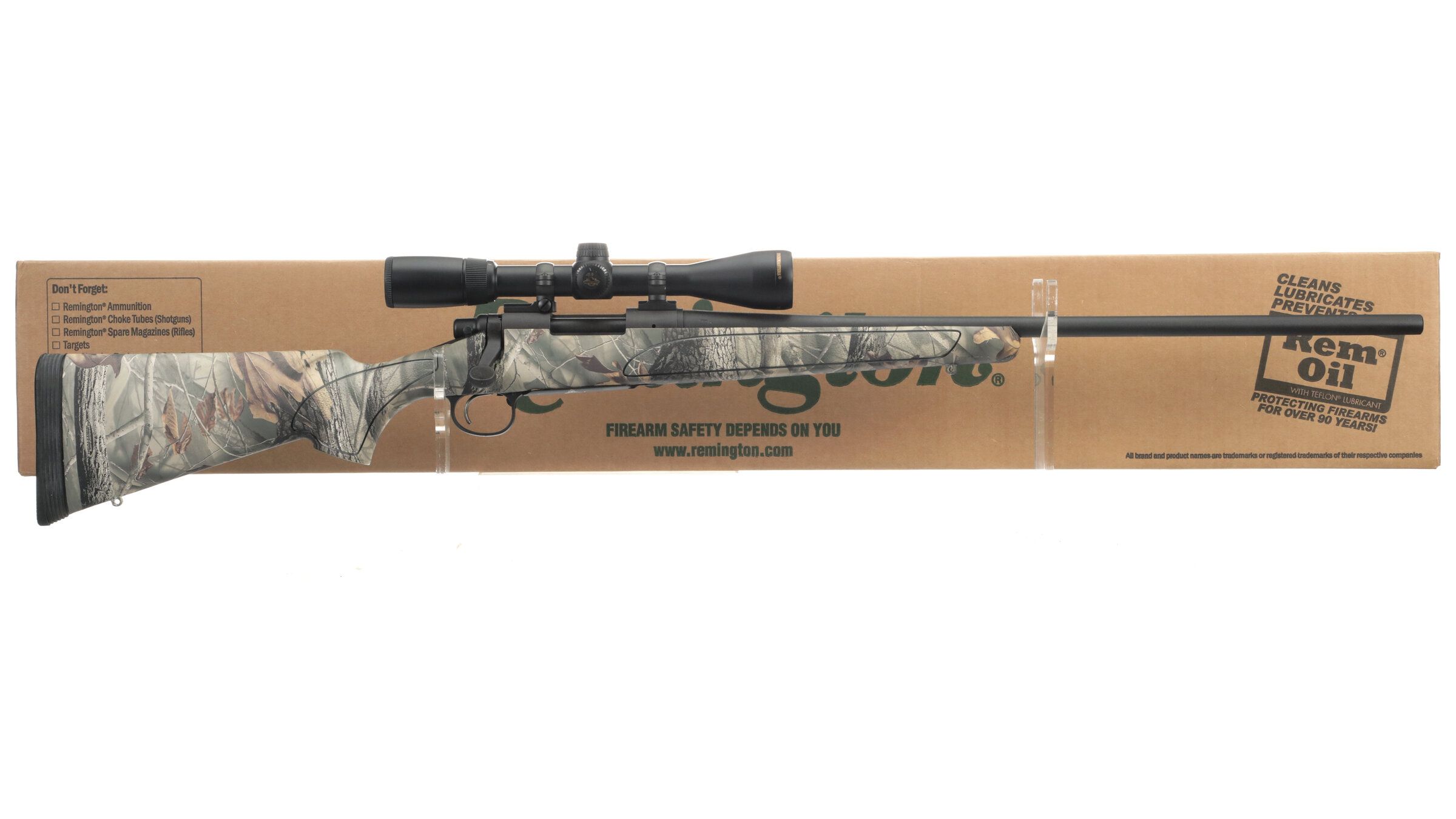 Remington Model 700 SPS Buckmaster Rifle with Box and Scope | Rock ...