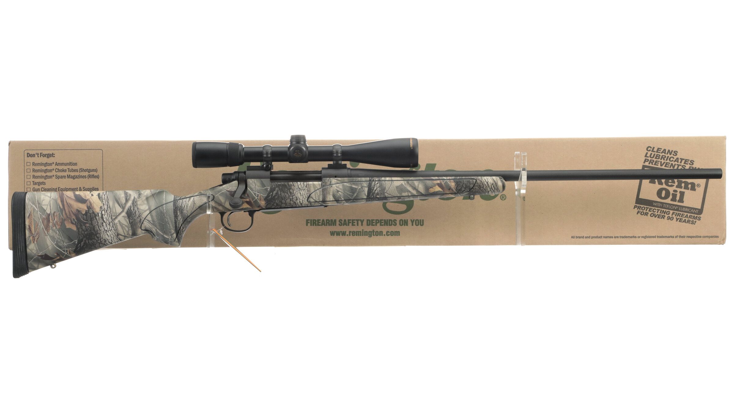 Remington Model 700 SPS Buckmaster Rifle with Box and Scope | Rock ...