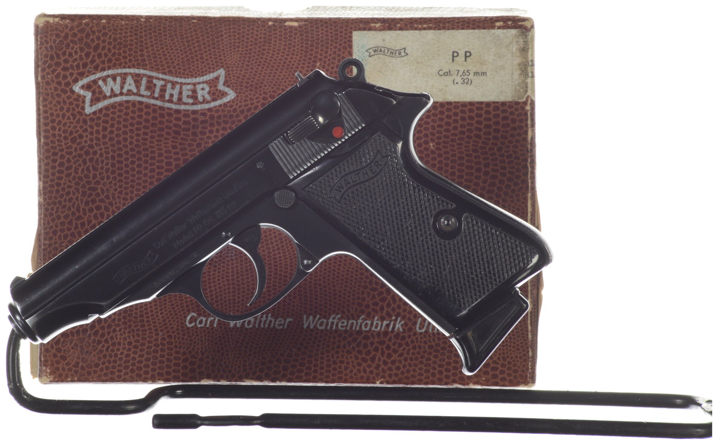 Walther/Interarms PP Semi-Automatic Pistol with Box | Rock Island Auction