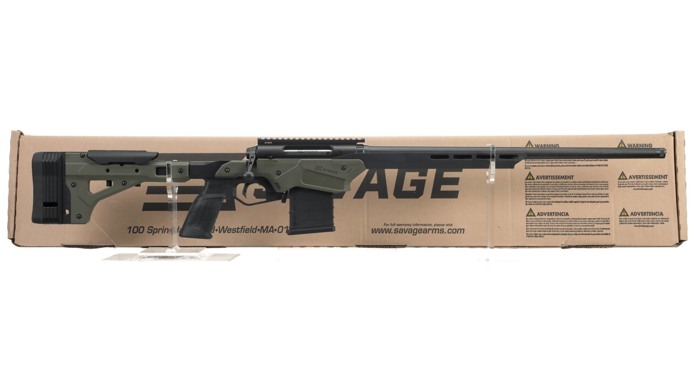 Savage Arms Axis II Bolt Action Precision Rifle with Box | Rock Island ...