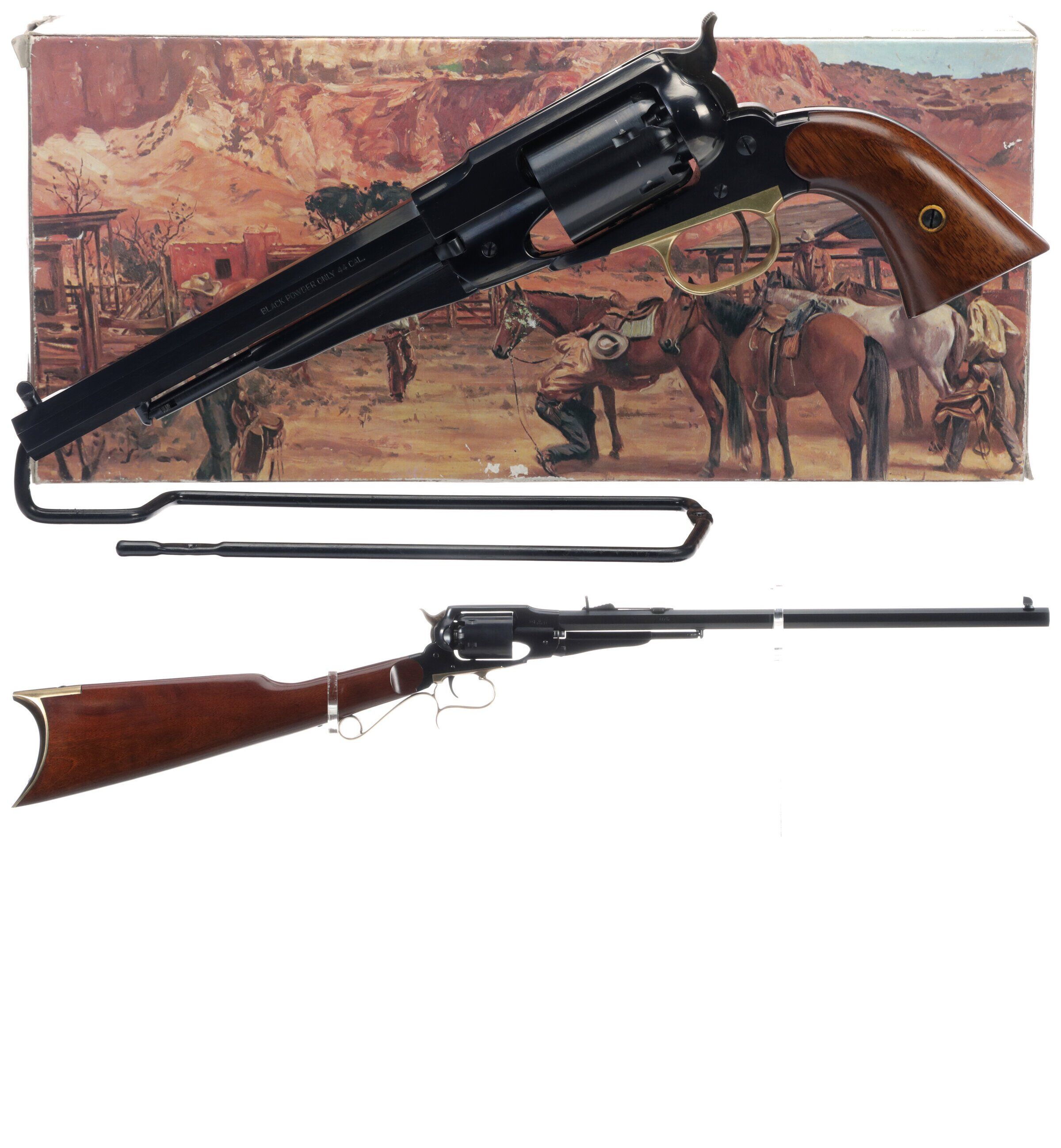 Two Italian Percussion Firearms | Rock Island Auction