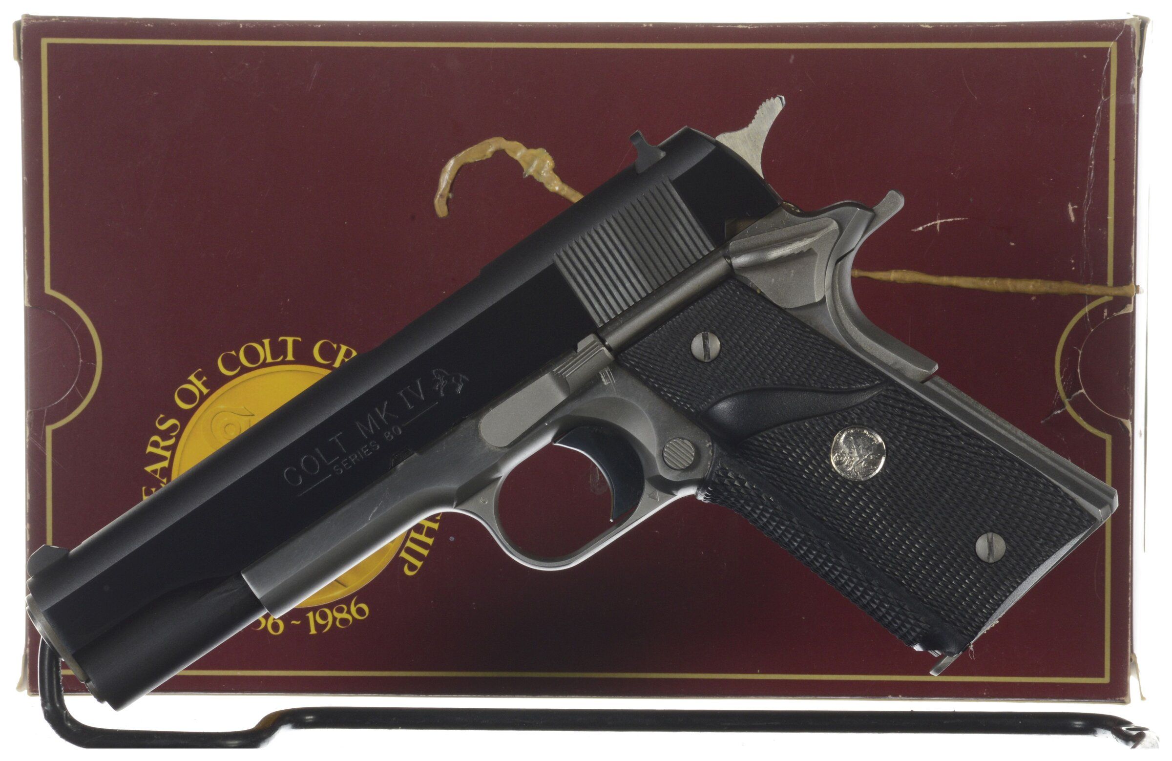Colt Mk IV Series 80 Combat Elite Semi-Automatic Pistol with Box | Rock ...