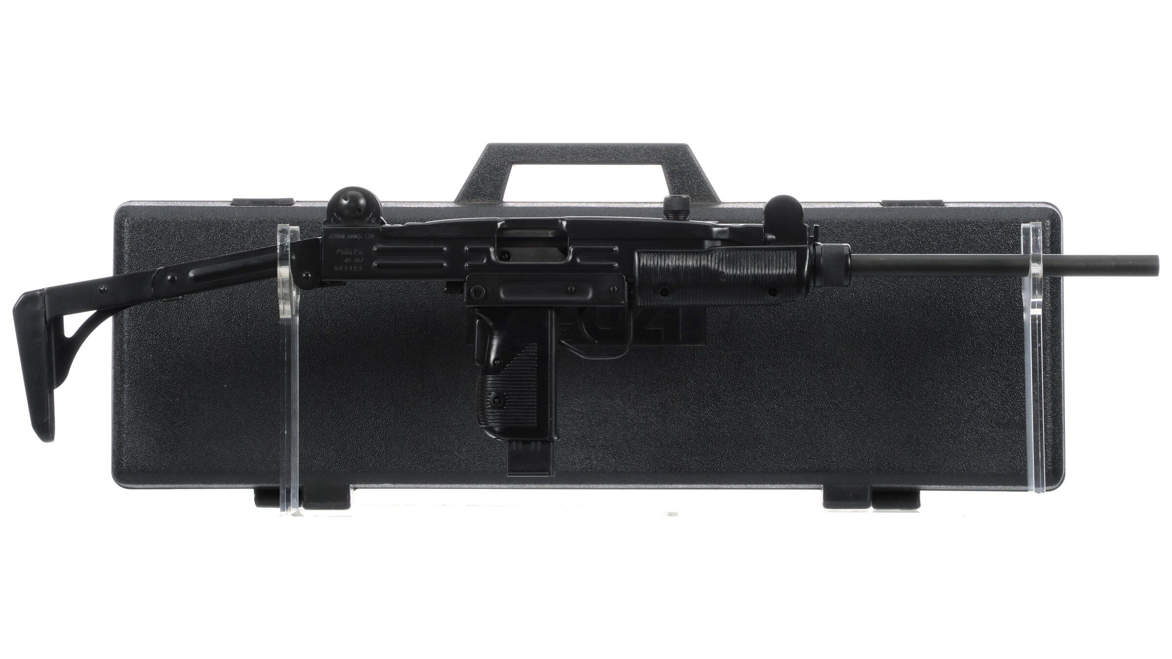 I.M.I./Action Arms Uzi Model 45 Semi-Automatic Carbine with Case | Rock ...