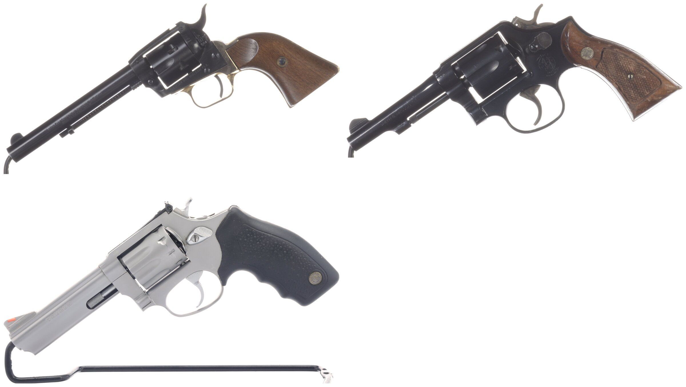 Three Revolvers | Rock Island Auction