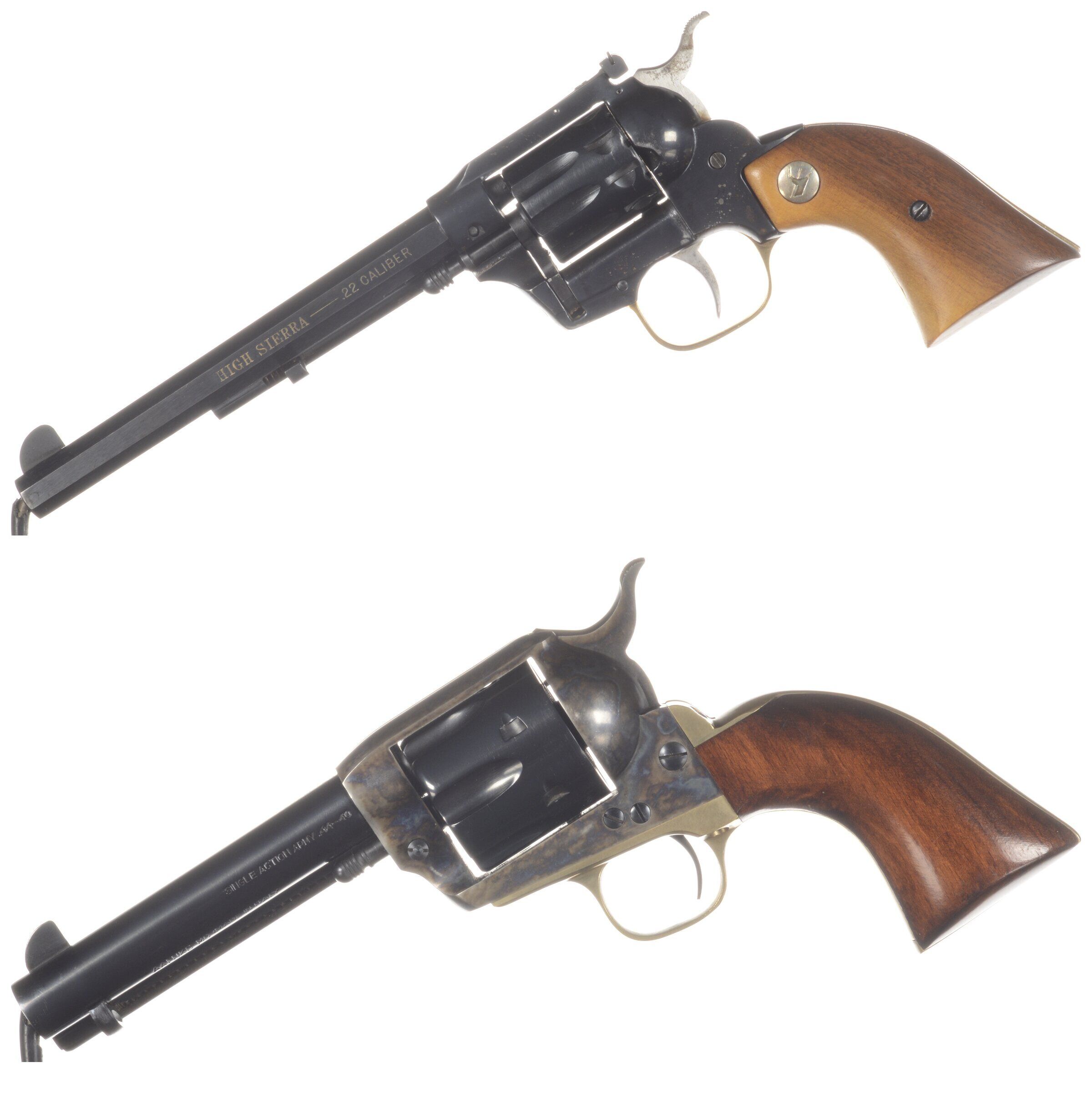Two Revolvers | Rock Island Auction