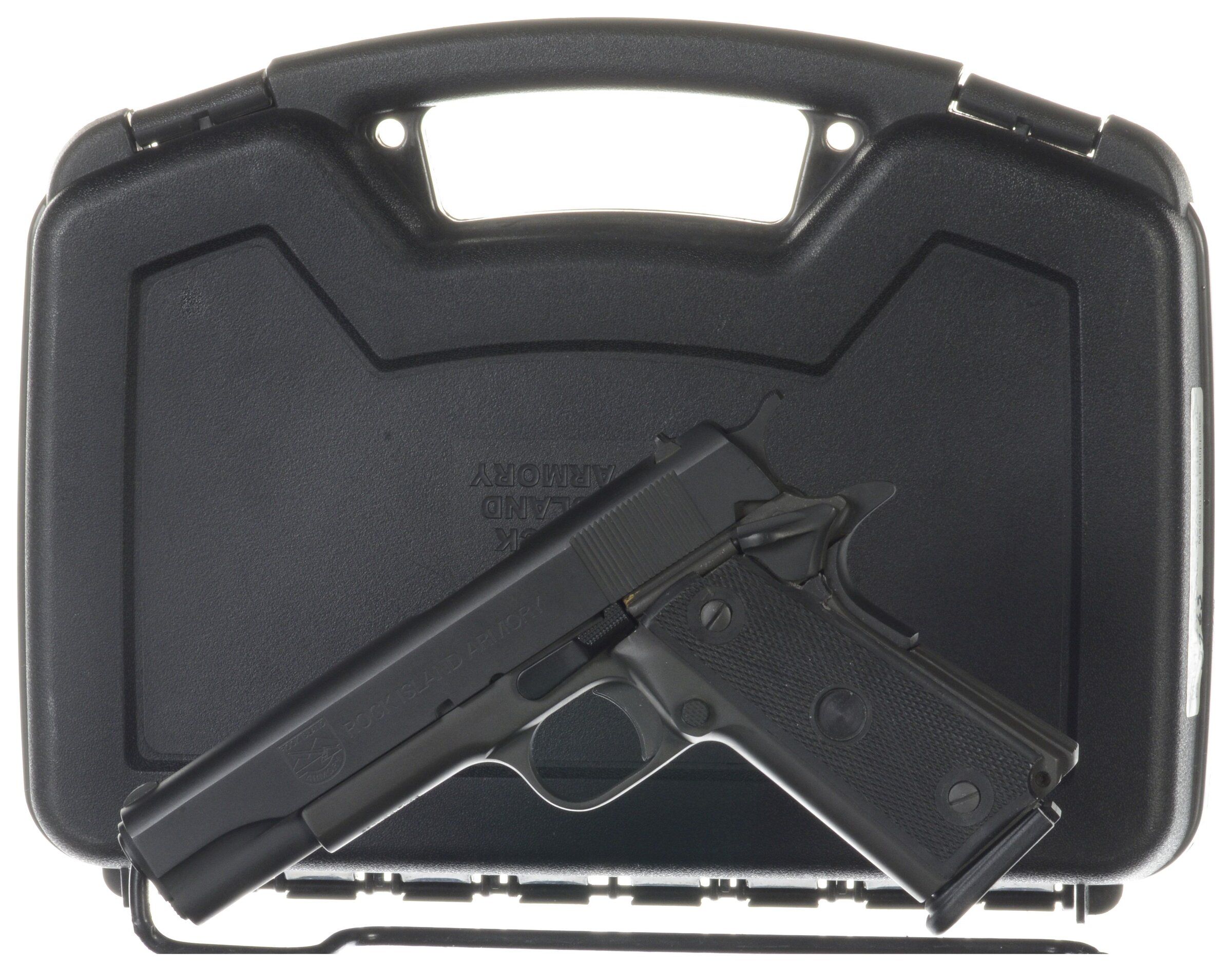 Rock Island Armory 1911 A2 Semi-Automatic Pistol with Case | Rock ...