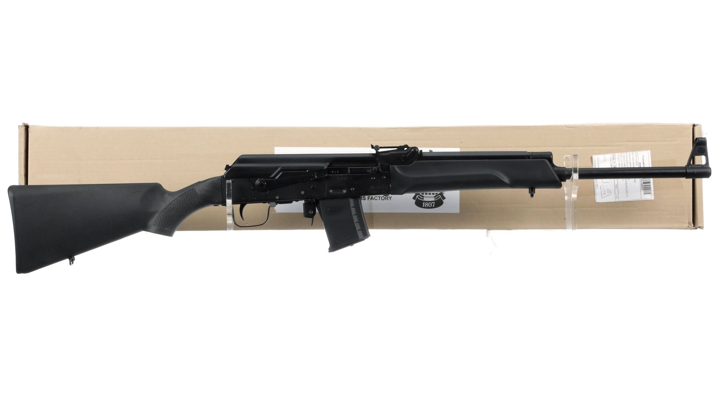 Izhmash Saiga 5.45x39 Semi-Automatic Rifle with Box | Rock Island Auction