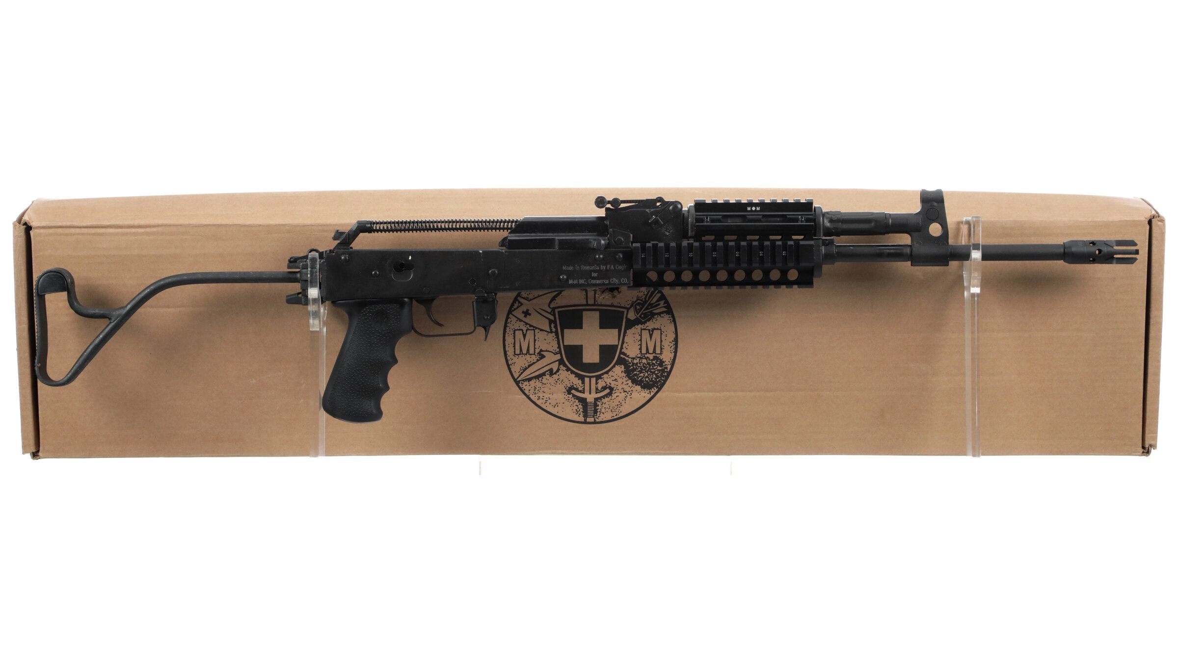 Romanian Cugir M10-762 Semi-Automatic Rifle with Box | Rock Island Auction