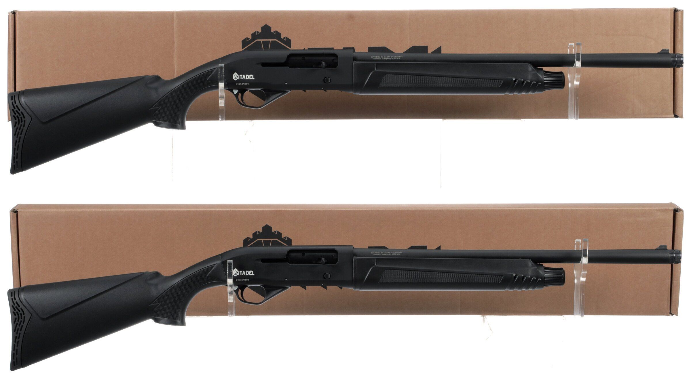 Consecutive Pair of Citadel Model ATA12 Semi-Automatic Shotguns | Rock ...