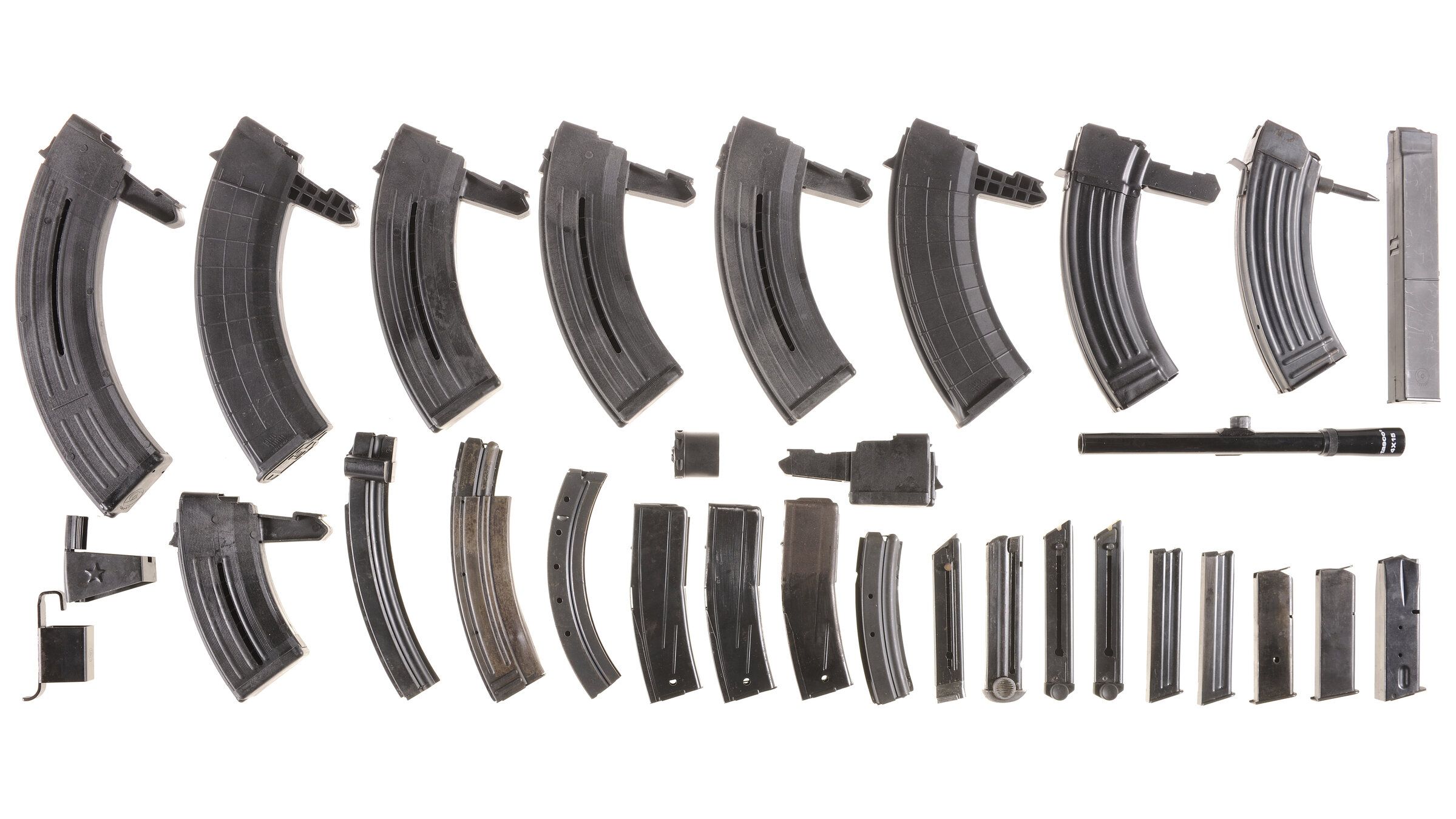 Group of Assorted Magazines and Additional Firearm Accessories | Rock ...