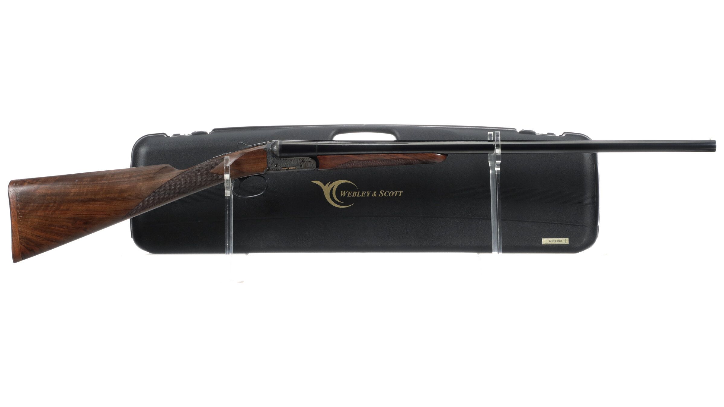 Webley & Scott Model 712 Double Barrel Shotgun with Case | Rock Island ...