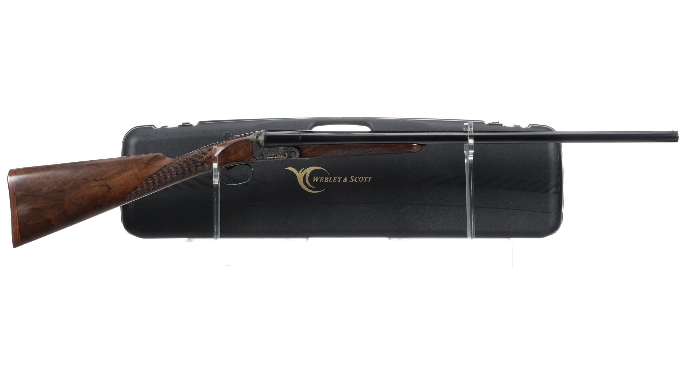 Webley & Scott Model 712 Double Barrel Shotgun with Case | Rock Island ...