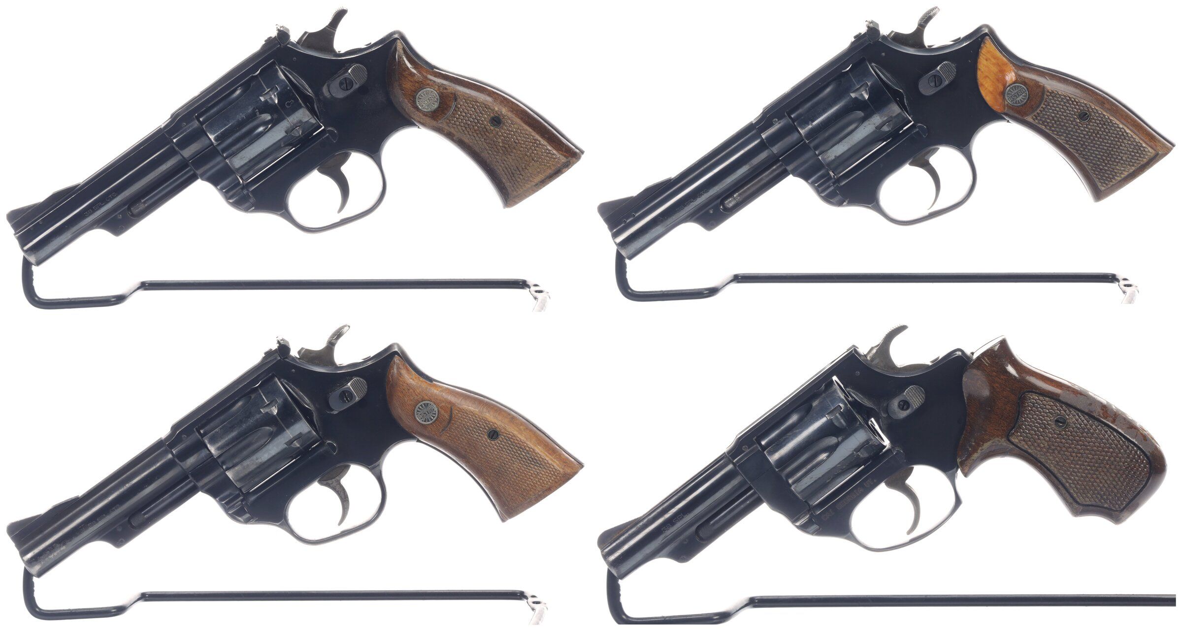 Four Astra Double Action Revolvers | Rock Island Auction