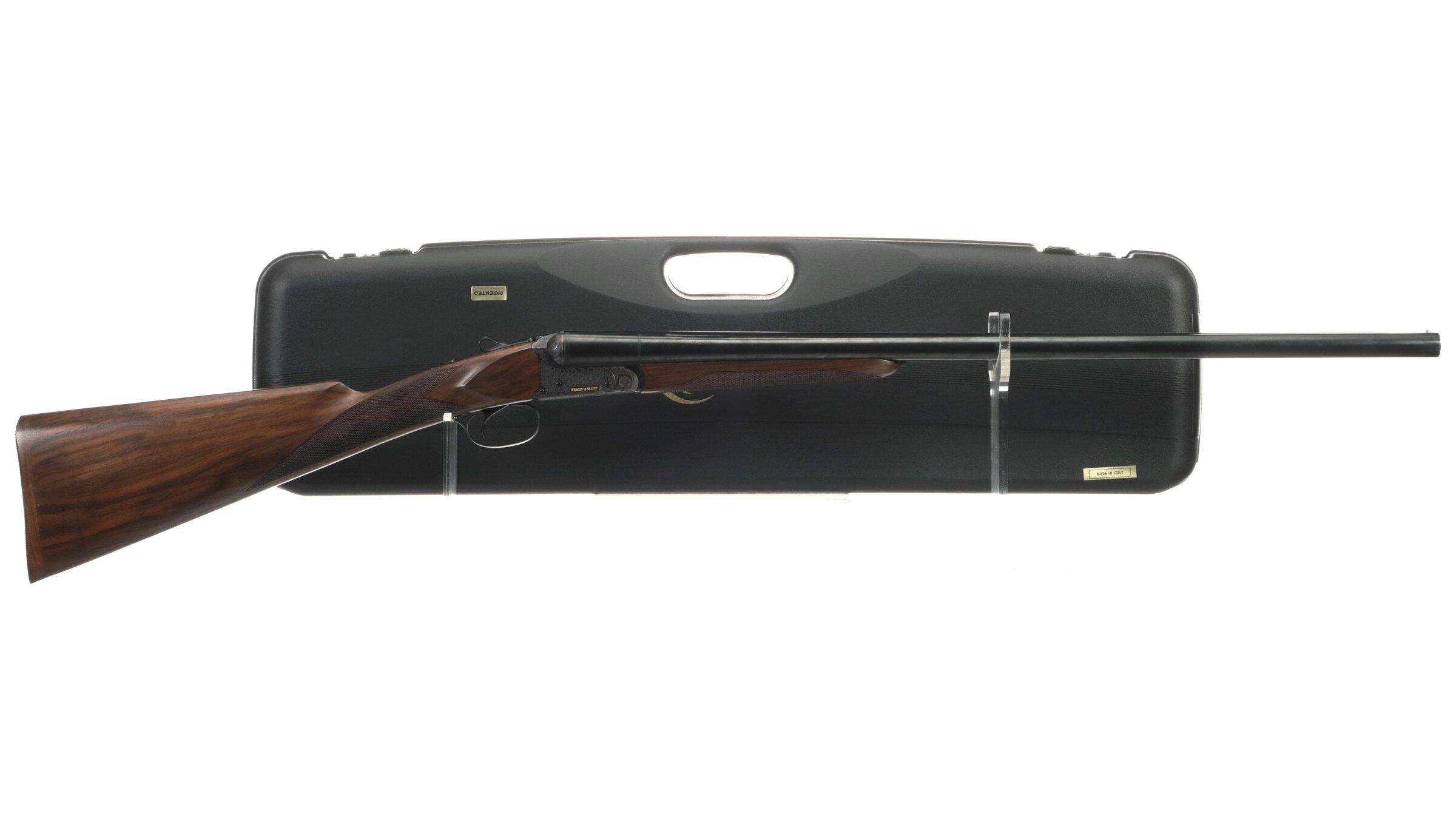 Webley & Scott Model 712 Double Barrel Shotgun with Case | Rock Island ...