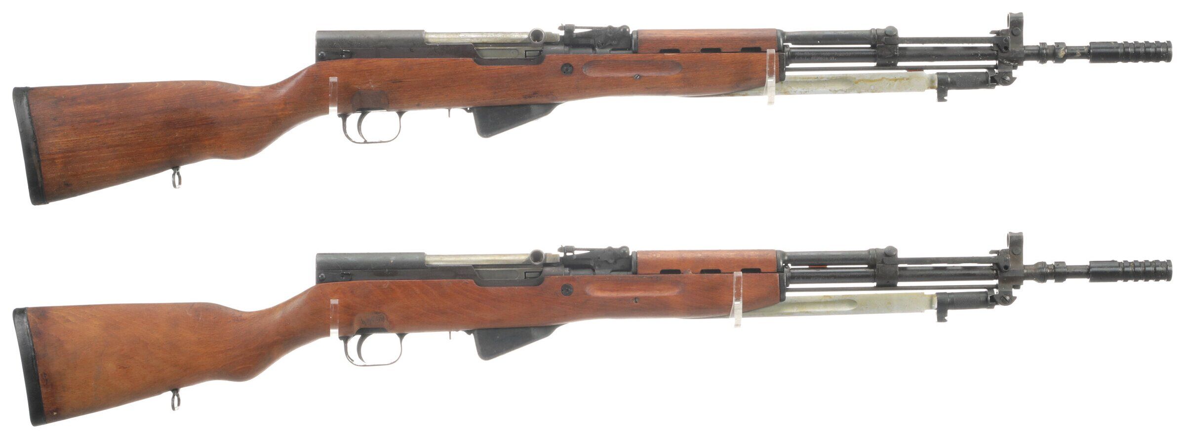 Two Yugoslavian M59/66 SKS Semi-Automatic Rifles | Rock Island Auction