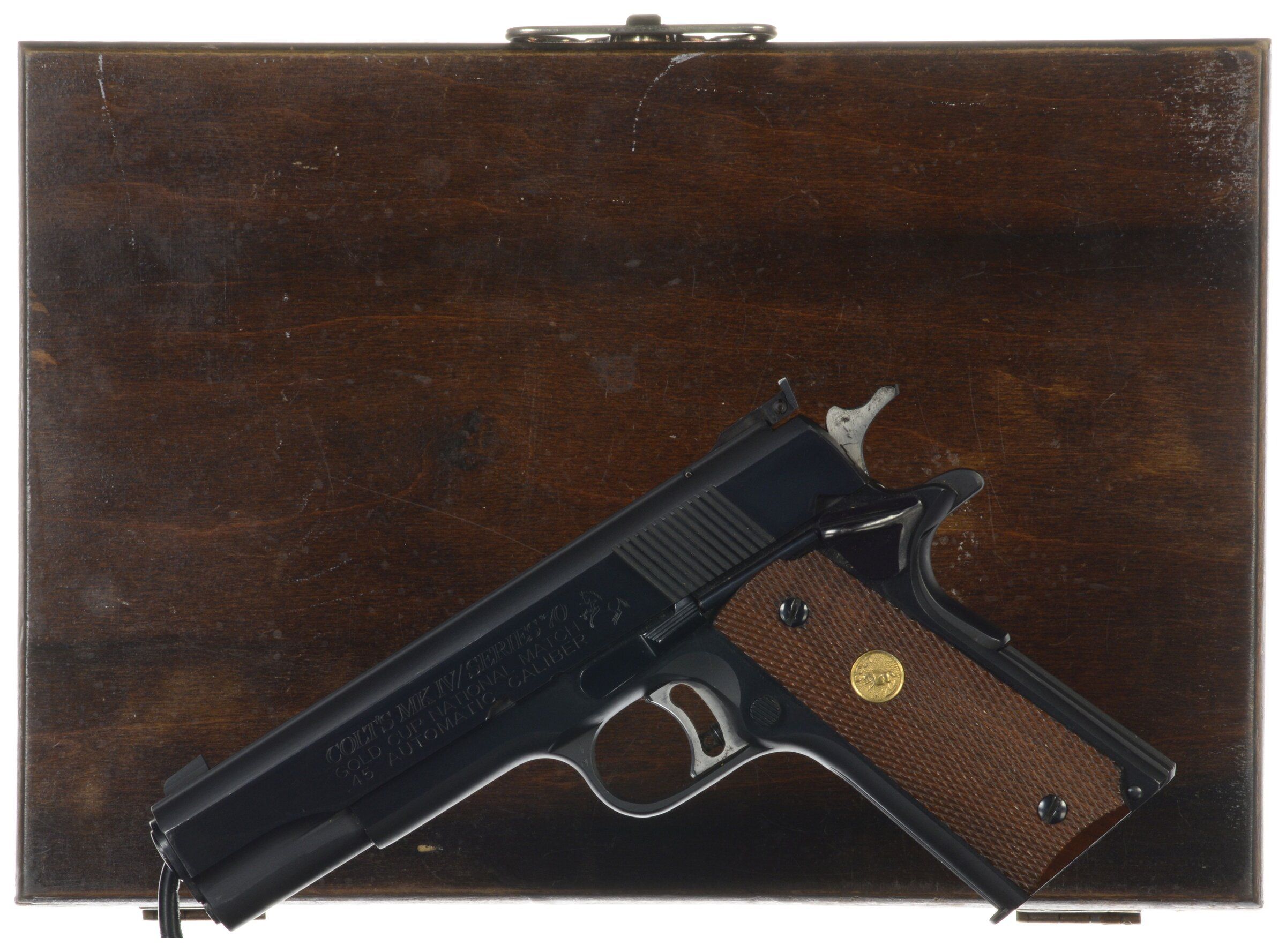 Colt MK IV Series 70 Gold Cup National Match Pistol | Rock Island Auction