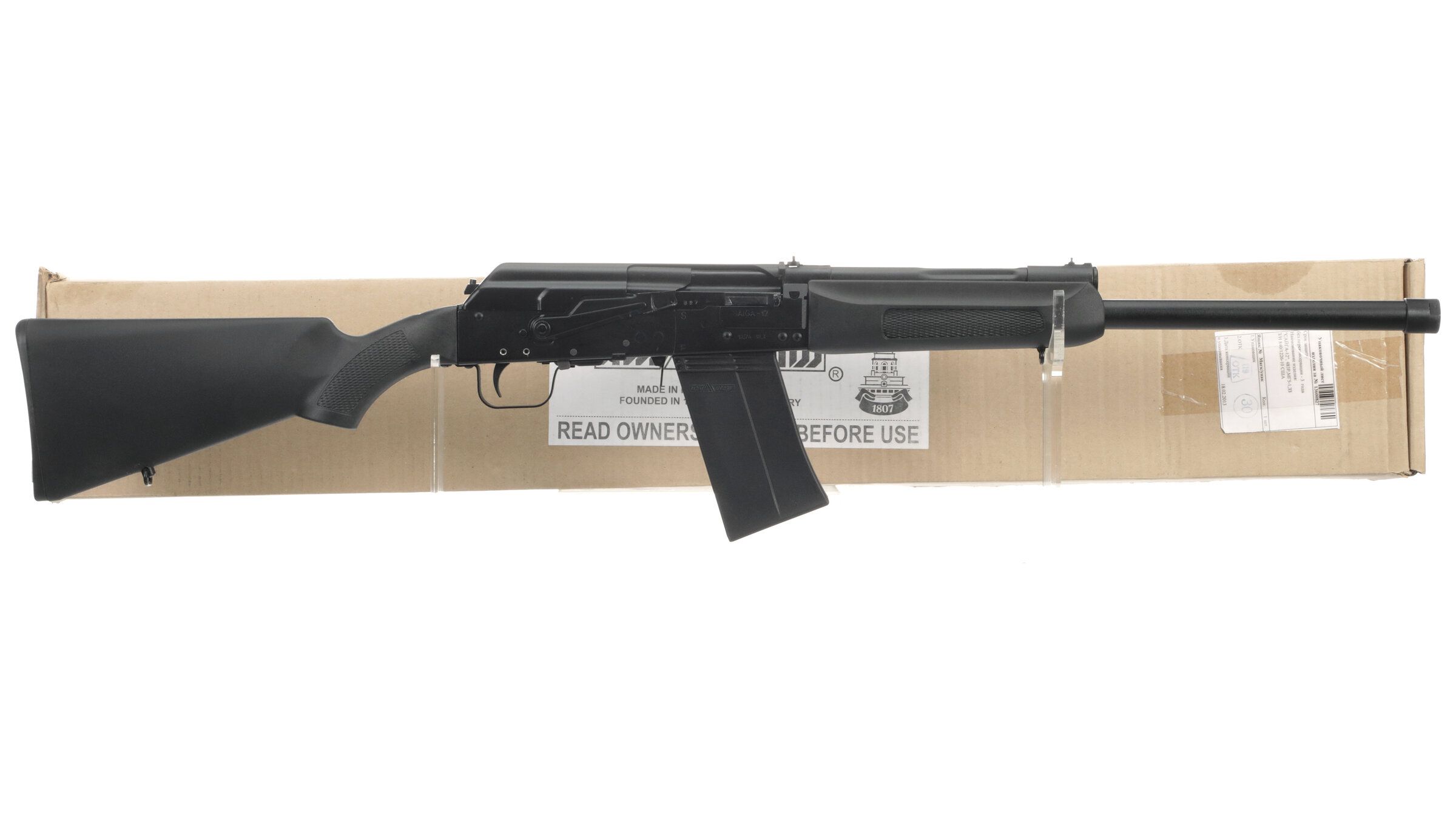 Izhmash Saiga-12 Semi-Automatic Shotgun with Box | Rock Island Auction