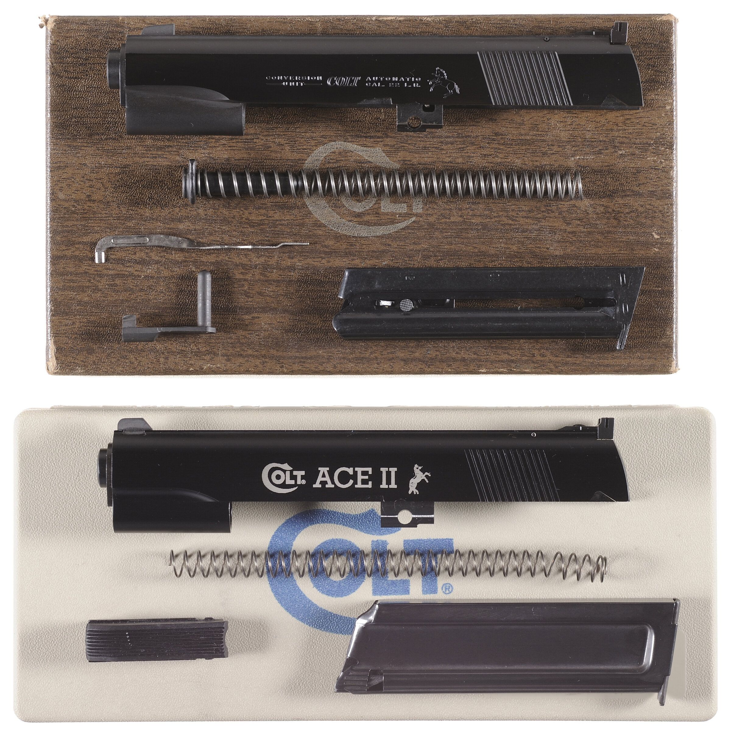 Two Colt .22 LR Conversion Units | Rock Island Auction